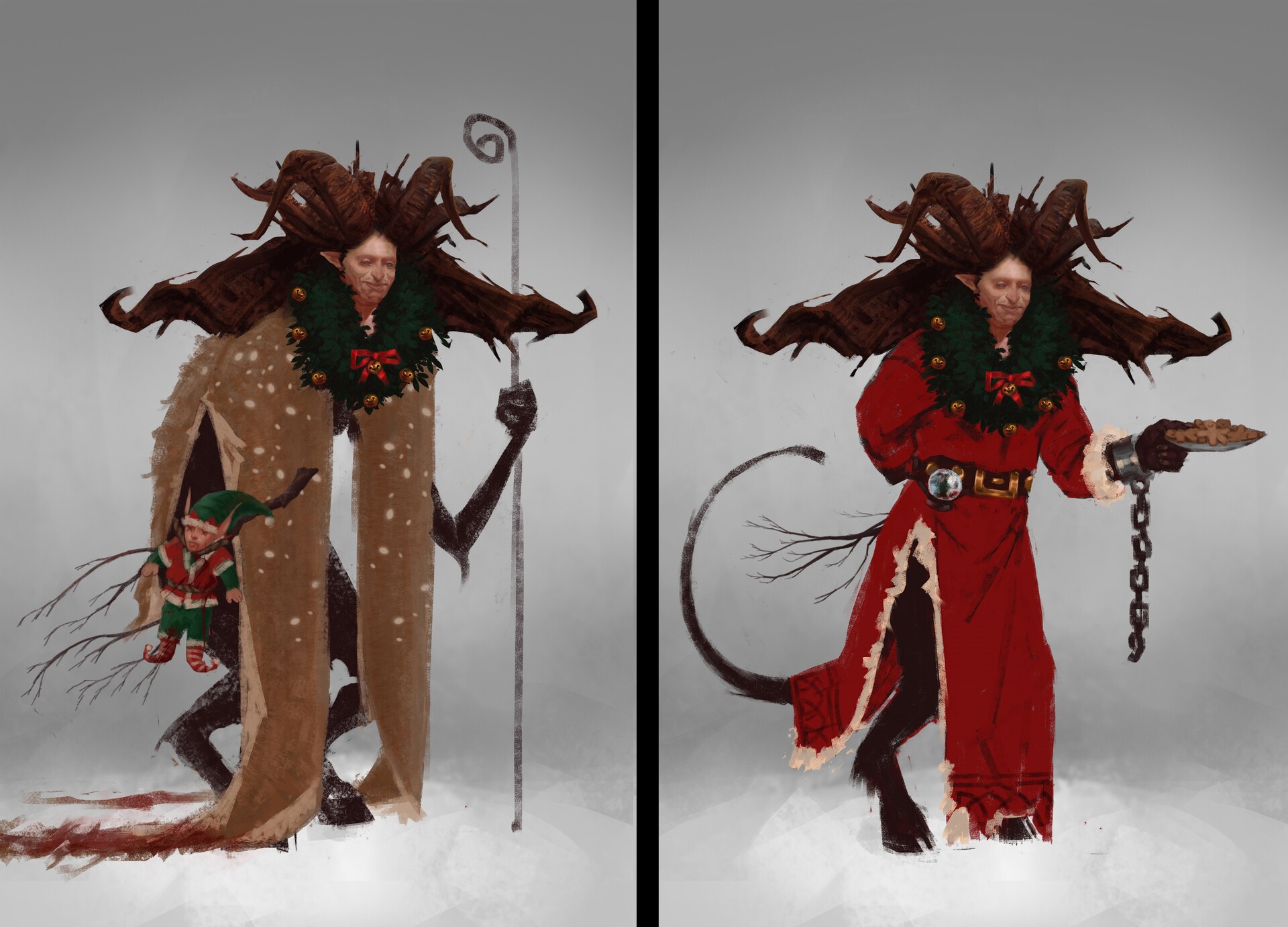 ArtStation - concept krampus