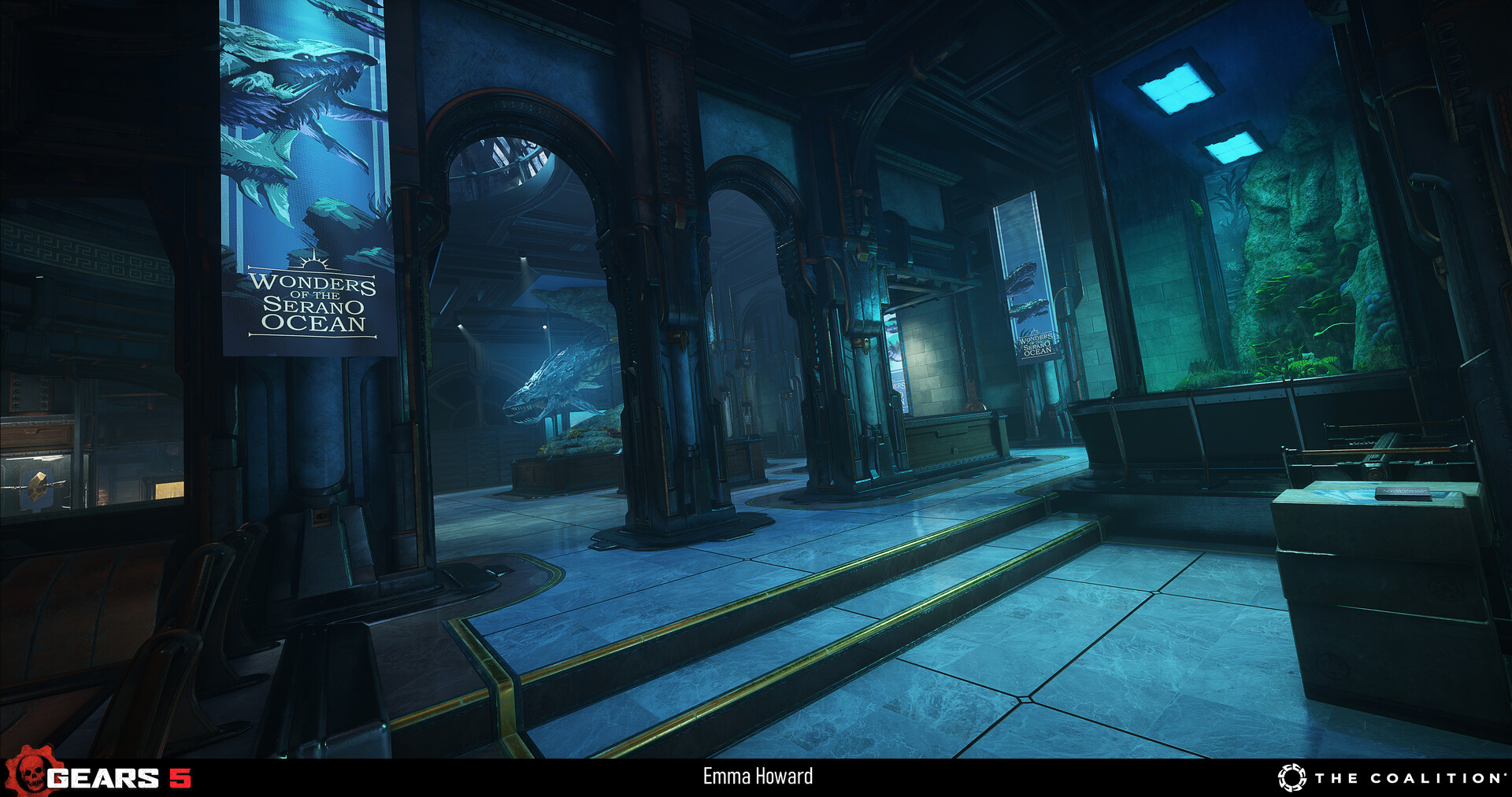 Emma Howard - Gears of War 5, Multiplayer Map 'Exhibit'