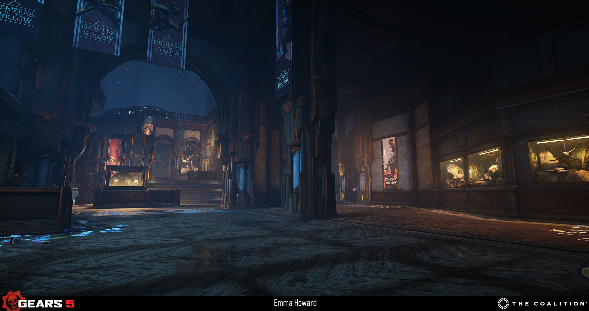 Emma Howard - Gears of War 5, Multiplayer Map 'Exhibit'