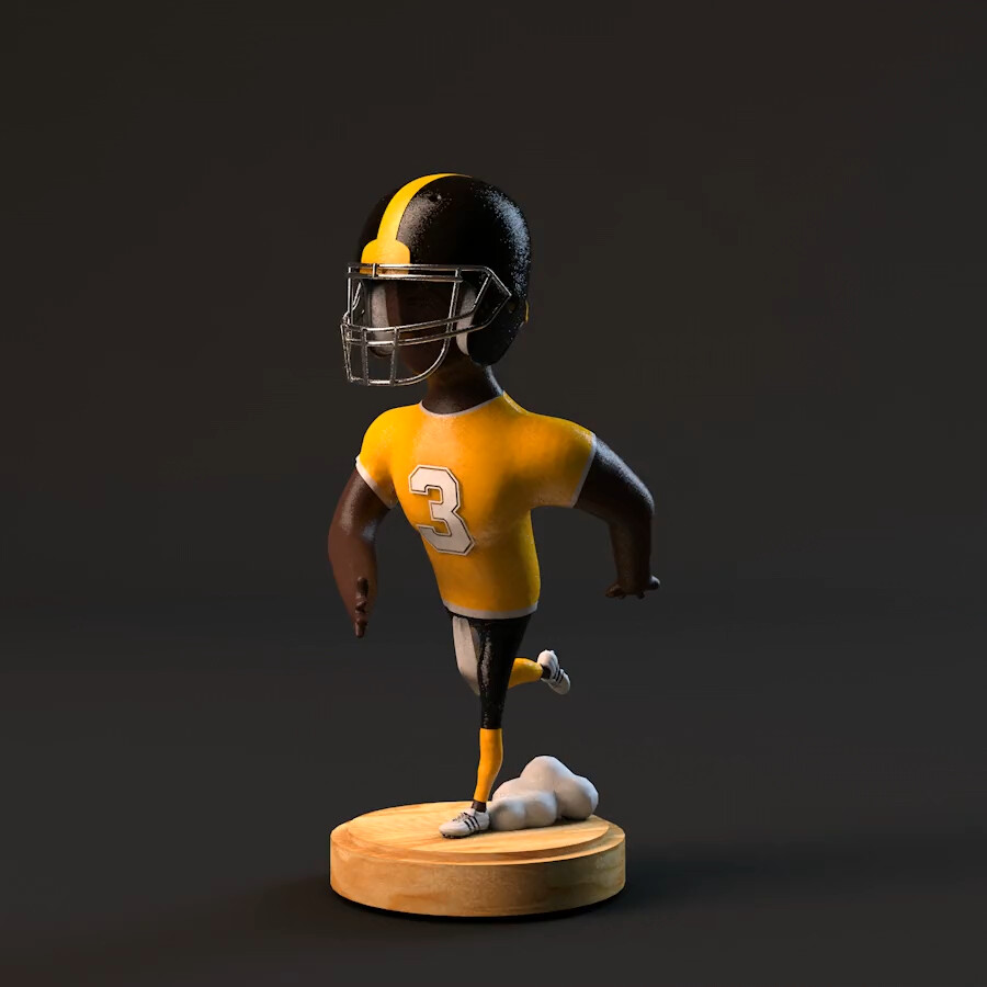 ArtStation - Football guy