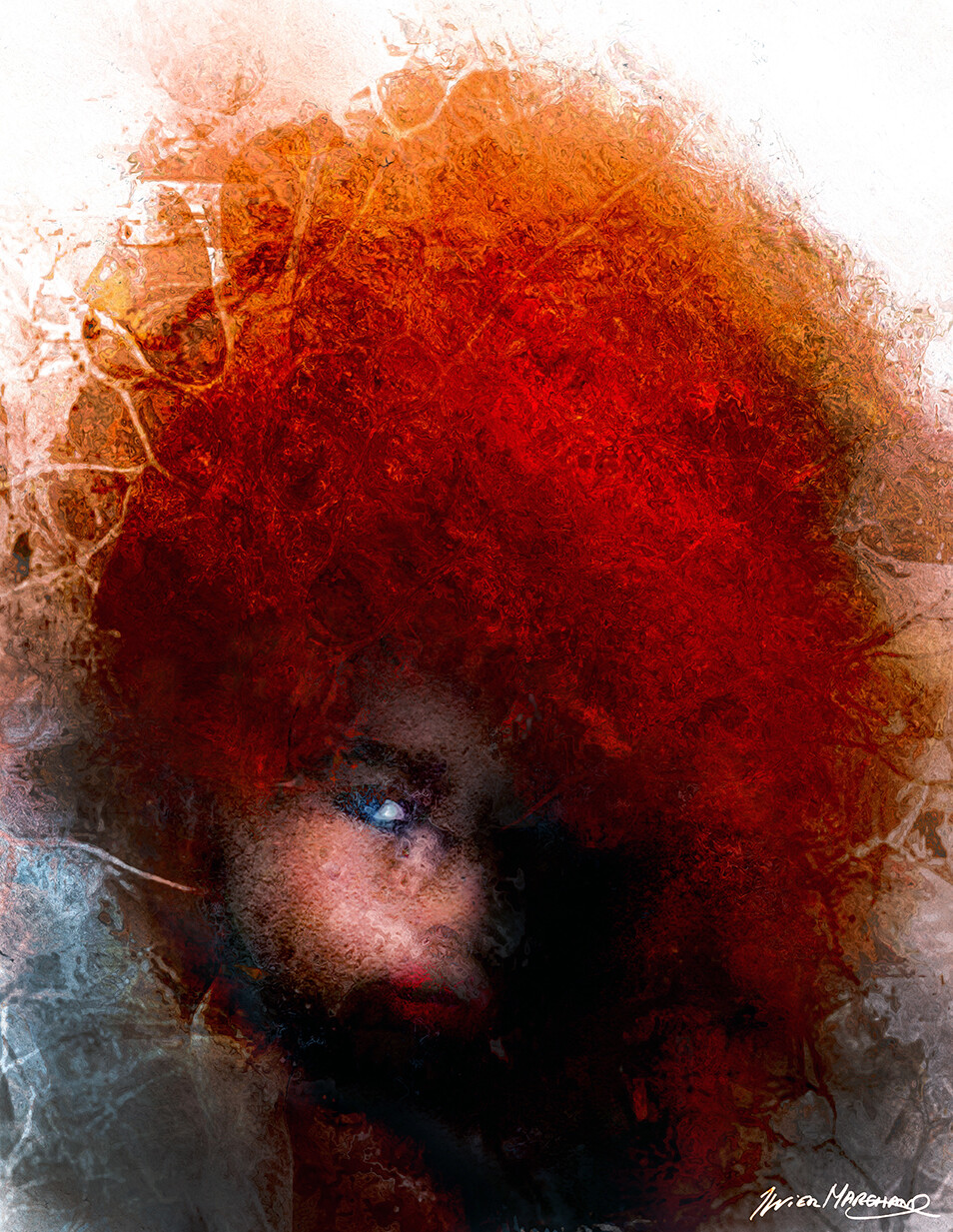 ArtStation - Femme rousse