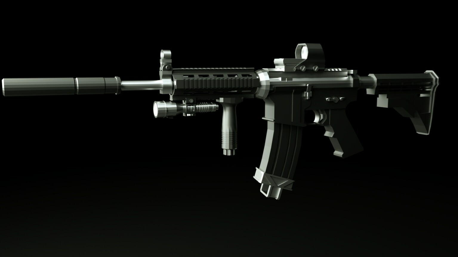 ArtStation - M416 ASSUALT RIFLE
