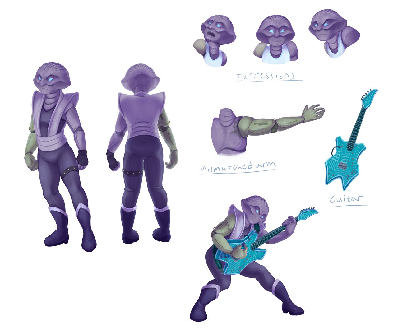 ArtStation - Android character concept art