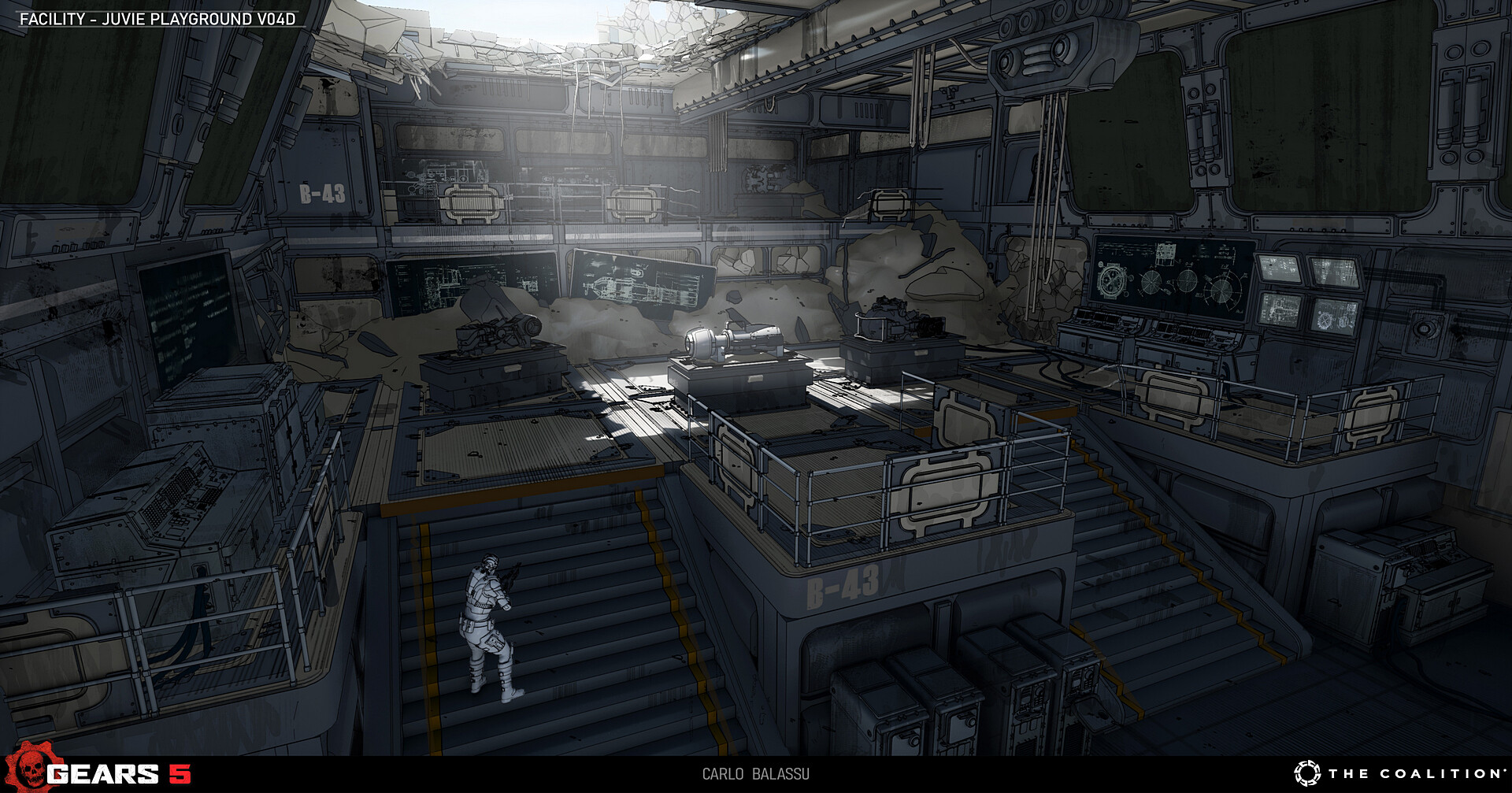 CARLO BALASSU - Gears 5 - Facility