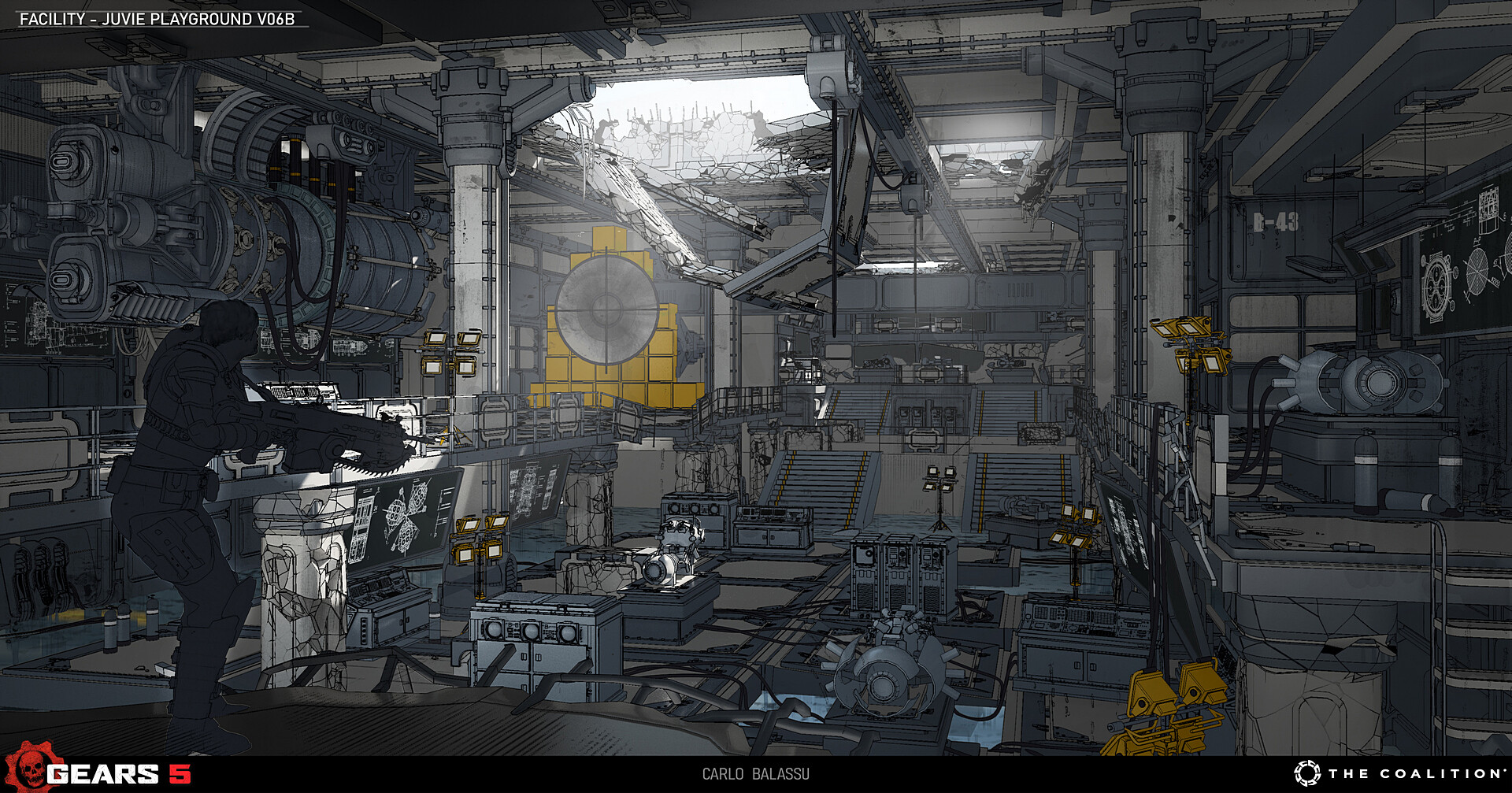 CARLO BALASSU - Gears 5 - Facility