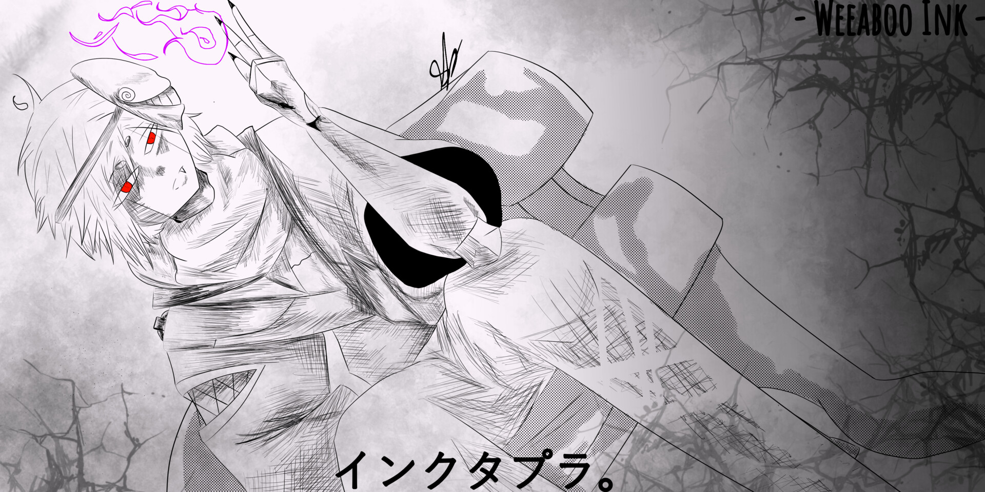 ArtStation - In the dark [inktober] 1