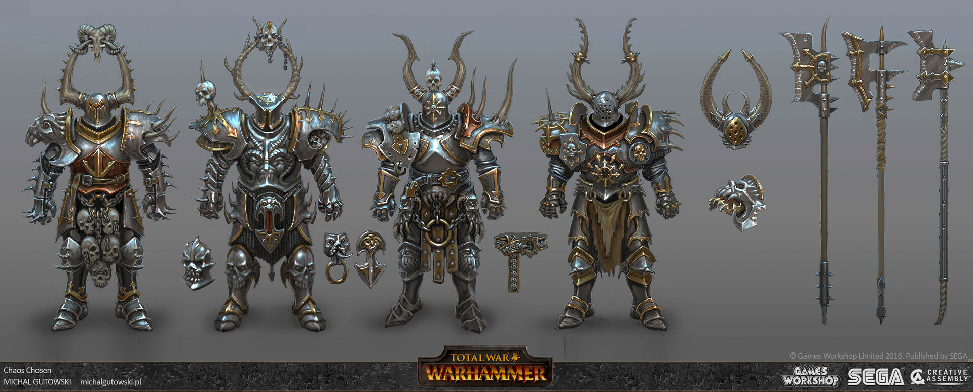 ArtStation - Total War: Warhammer Character concepts