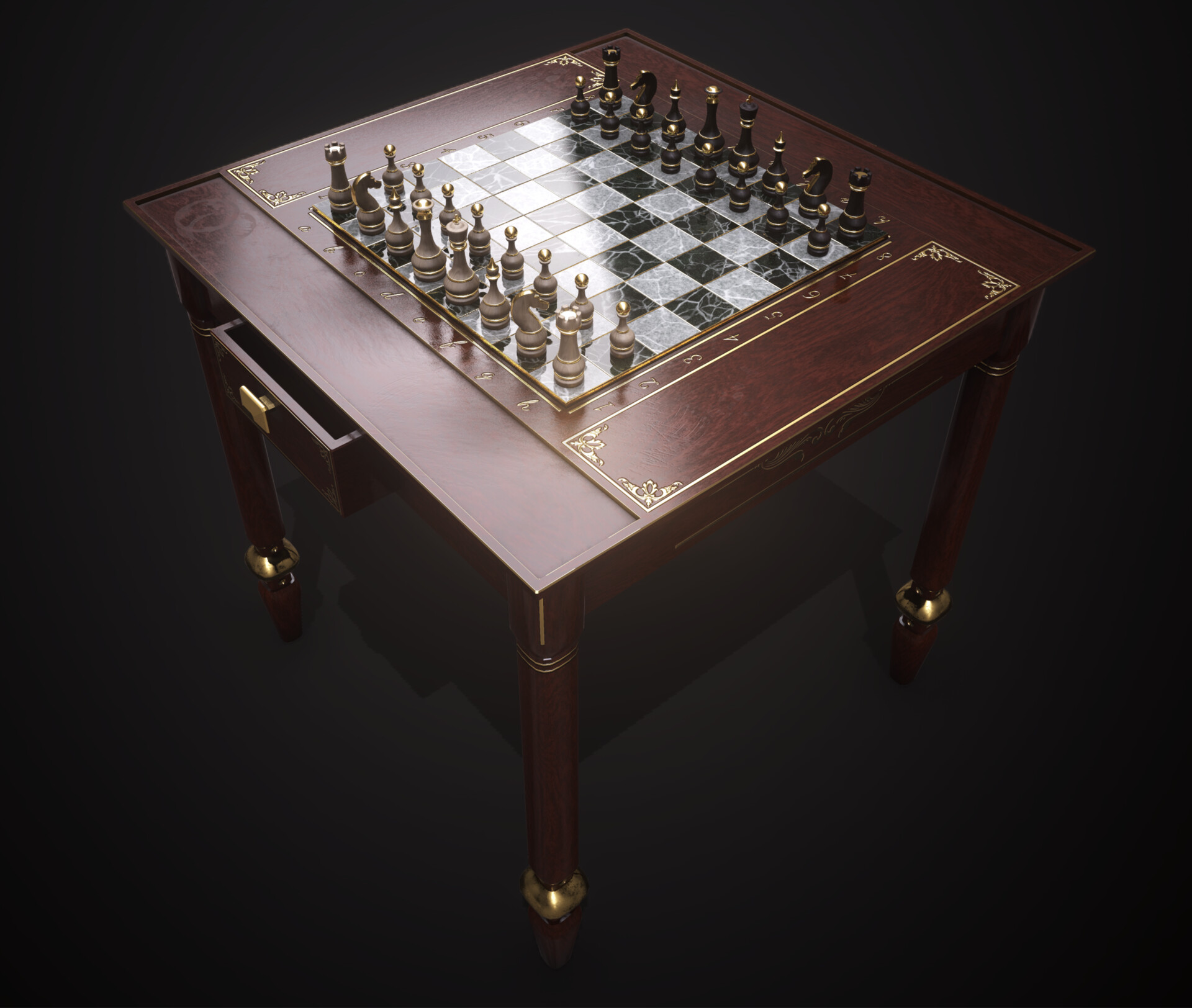 ArtStation - Classic chess