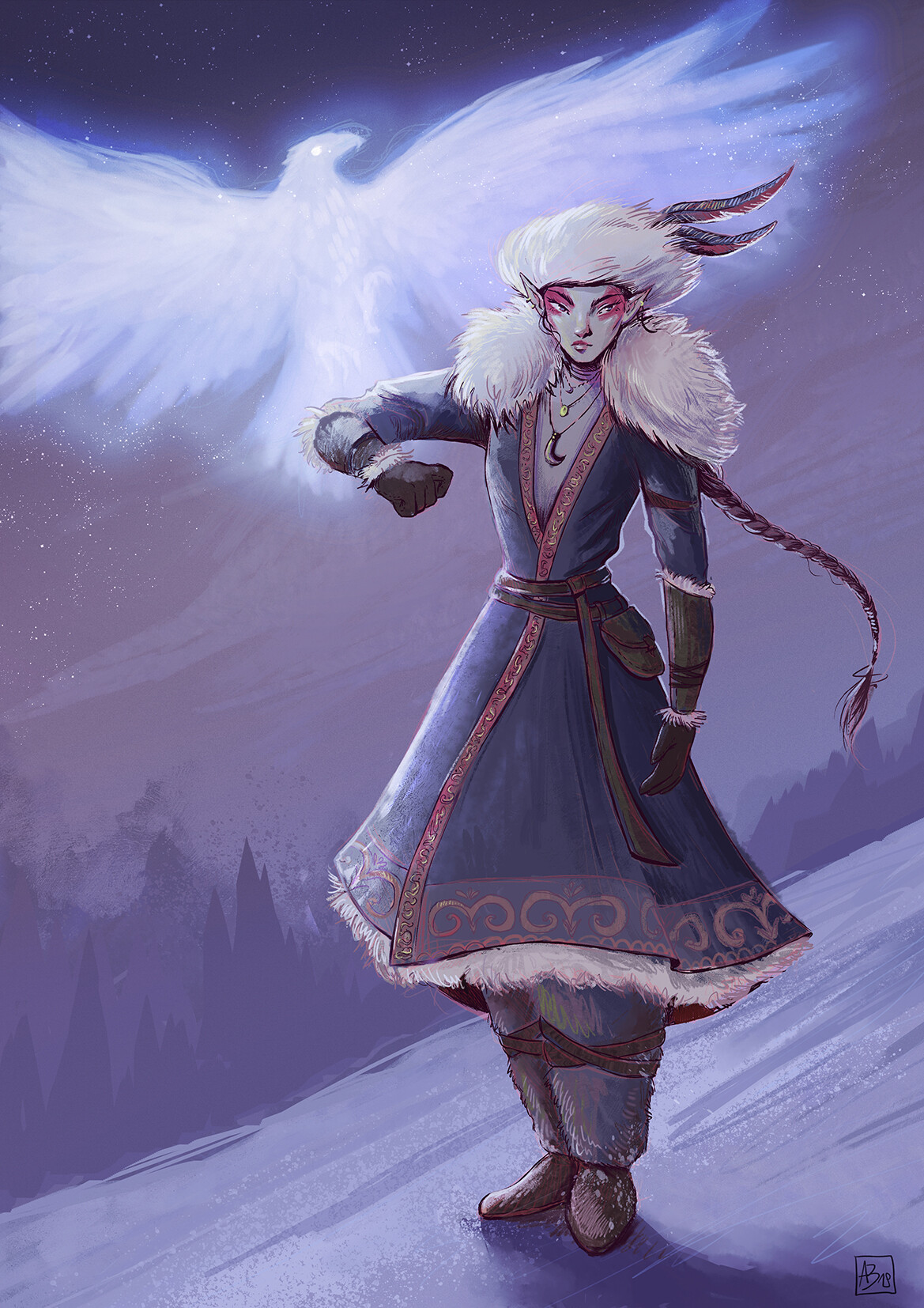 ArtStation - CDC Mongolian Eagle Hunter