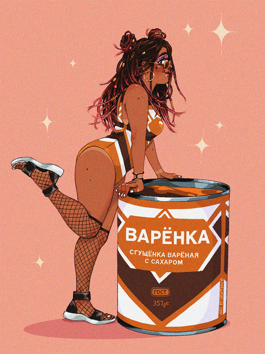 ArtStation - Boiled-condensed-milk-chan