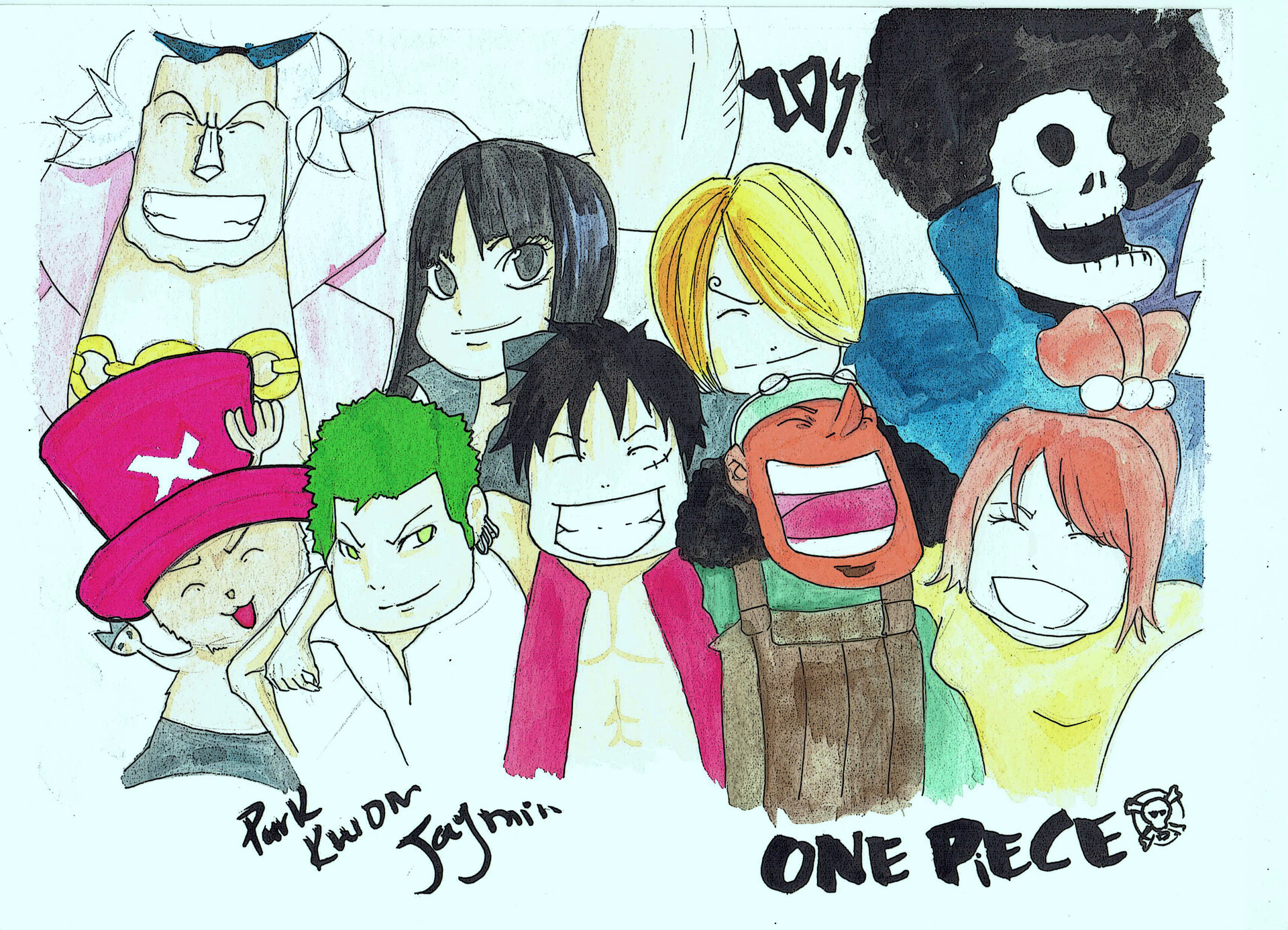 ArtStation - One piece "Chibi"