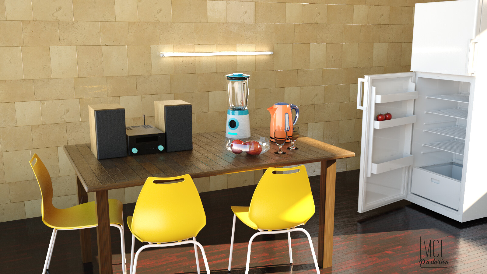 ArtStation - Kitchen Table