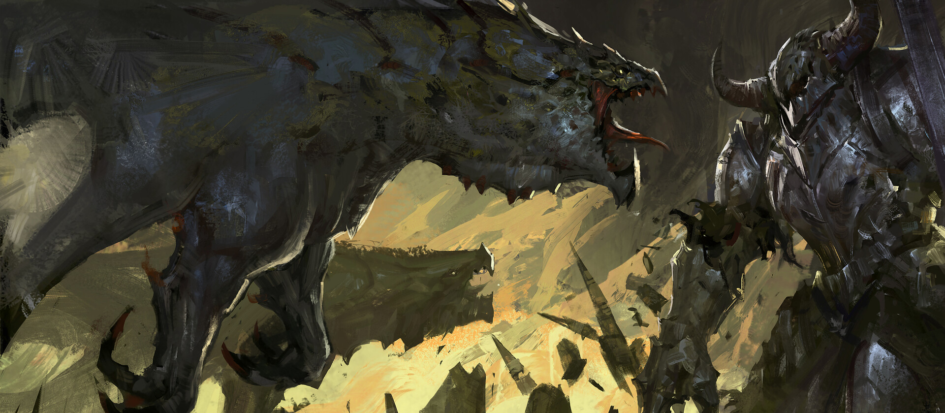 ArtStation - monster vs monster