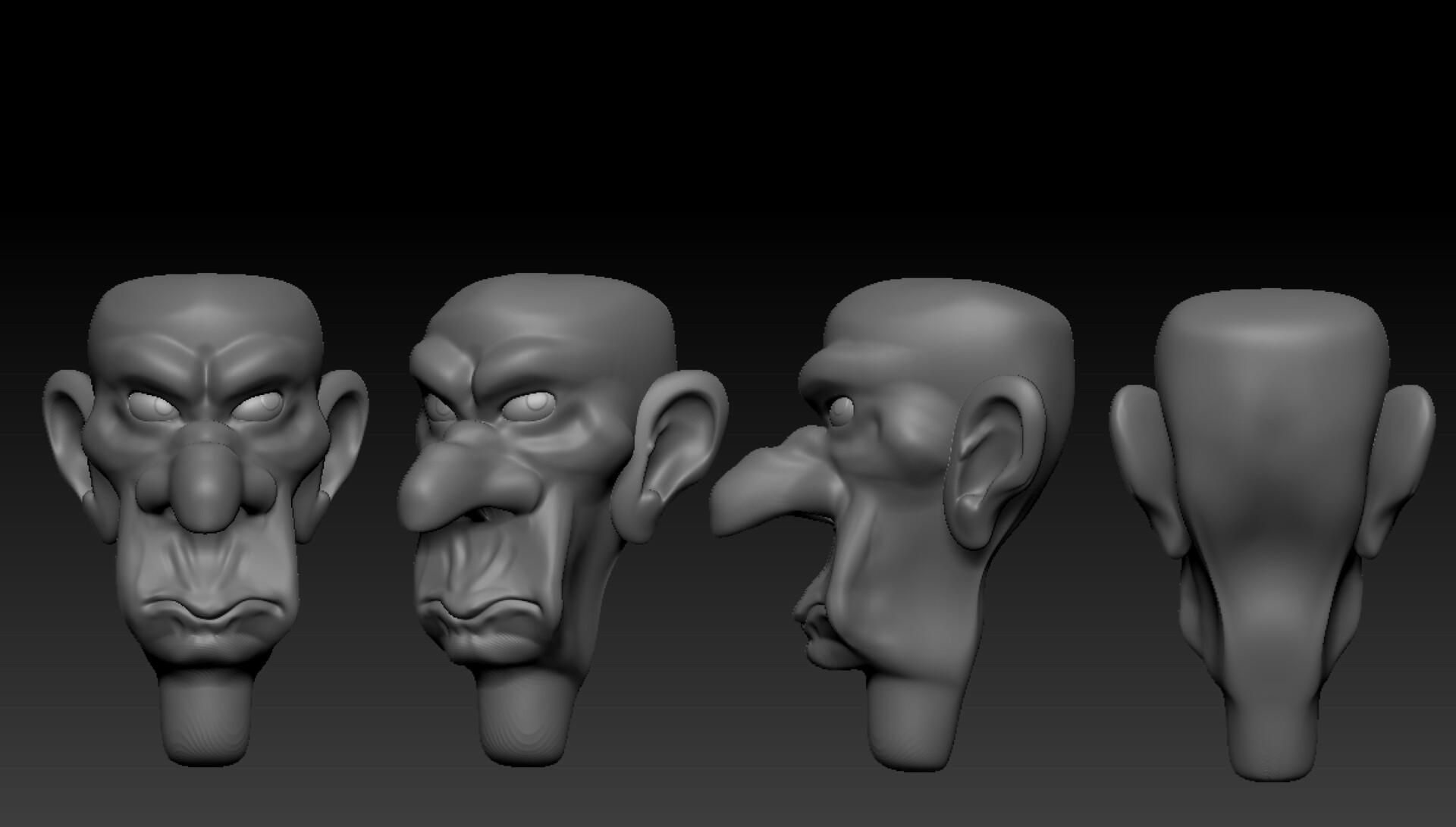 Angely Rosario Davila - Cartoon Head Model Project