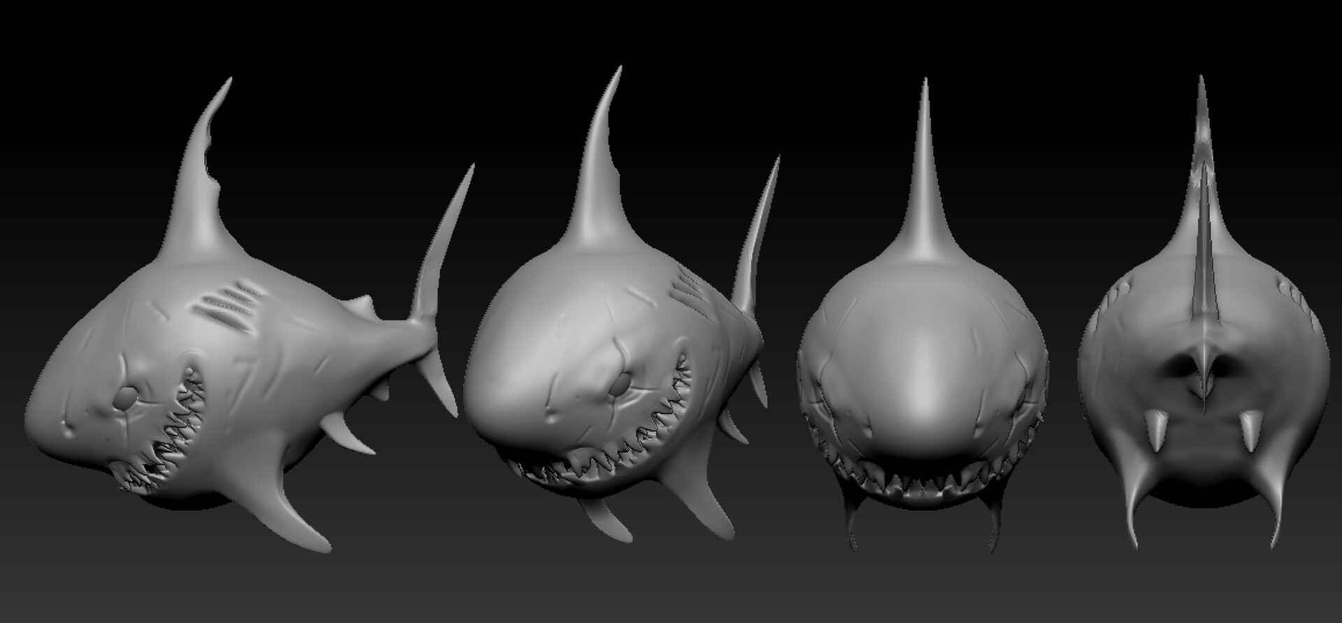 ArtStation - Shark 3D Model Project