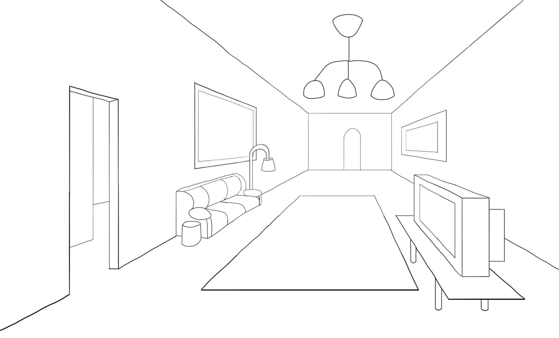 ArtStation - One Point Perspective