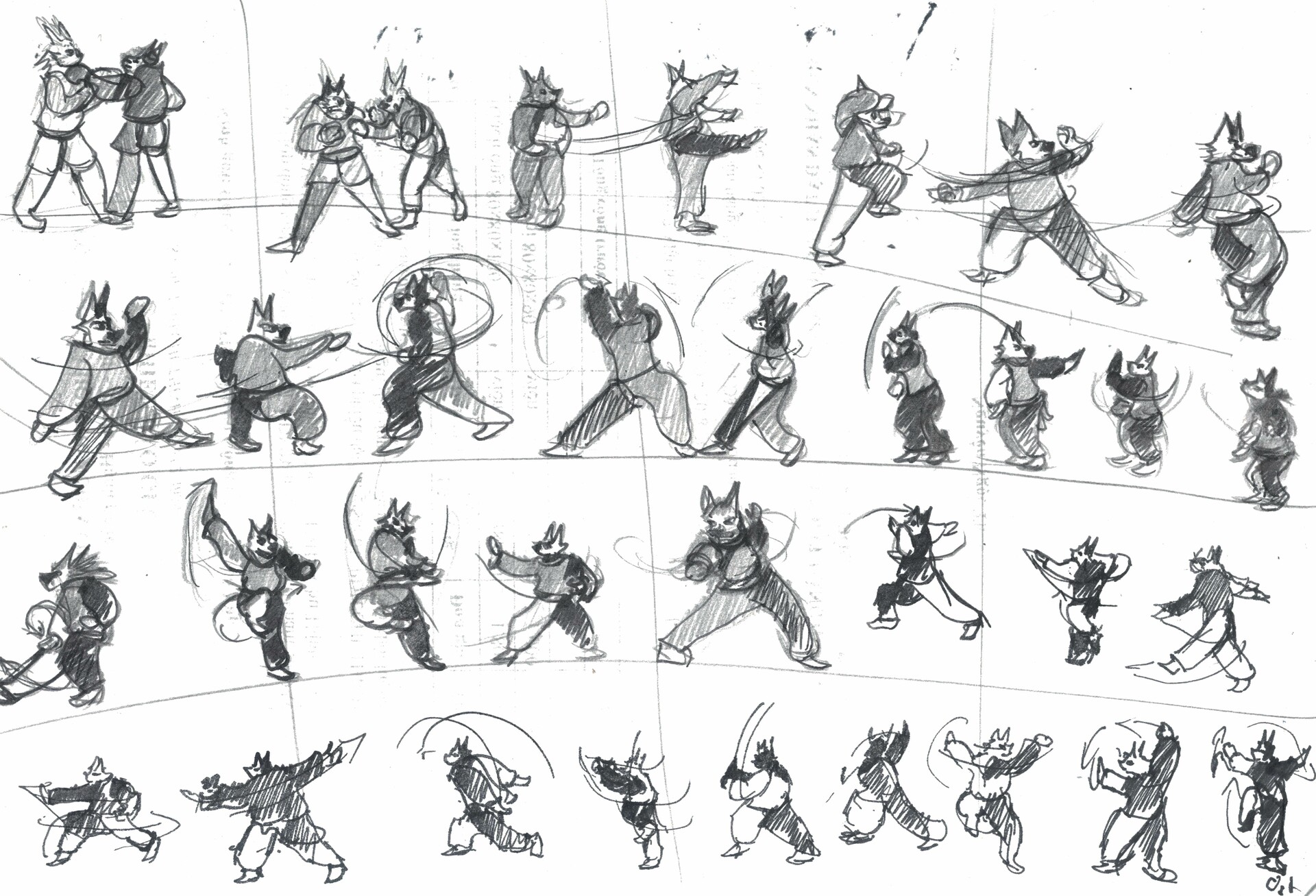 ArtStation - Story 33: Zin And Zen Movement 1