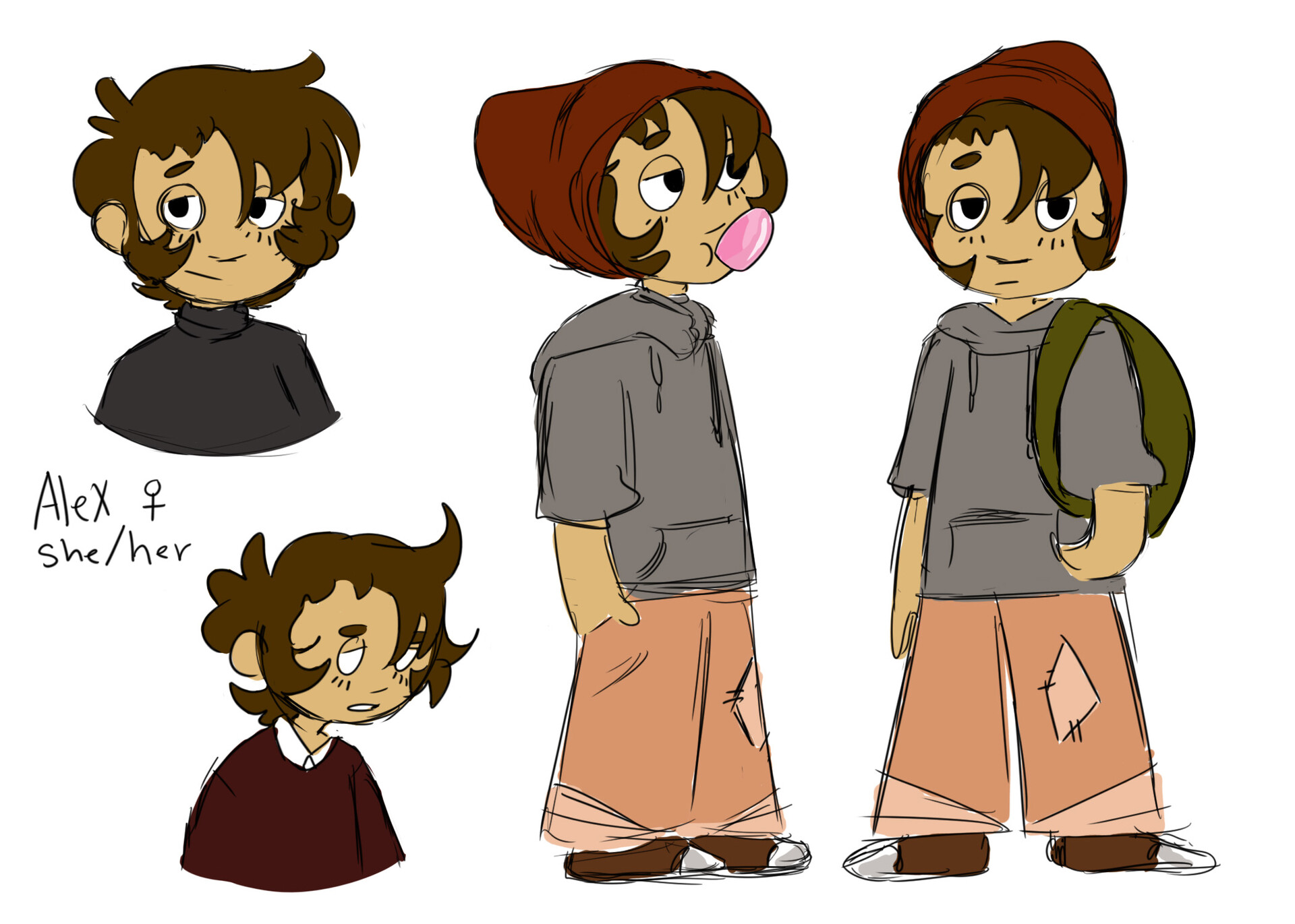 ArtStation - Alex and Posy concepts