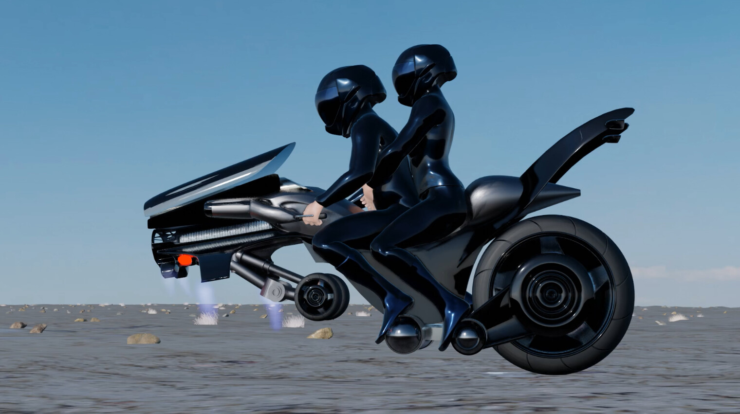 Tom Li - Flying Motorcycle