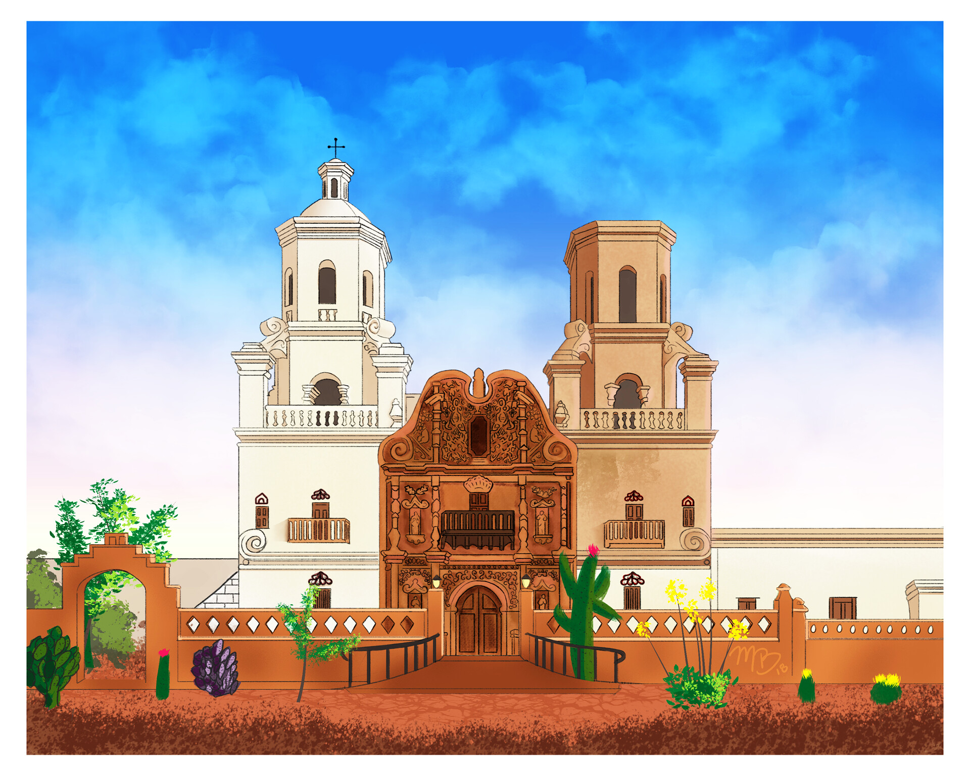 ArtStation - San Xavier