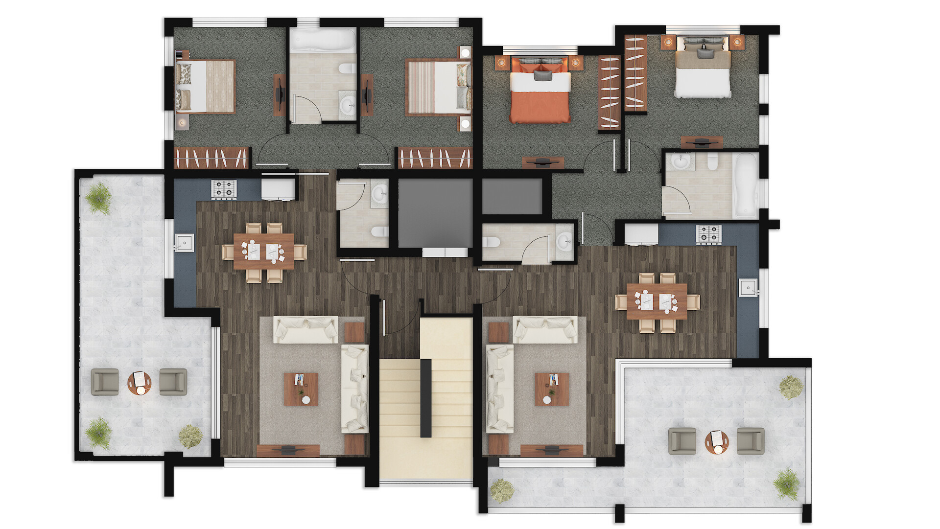 JMSD Consultant - COLOR FLOOR PLAN RENDERING SERVICES