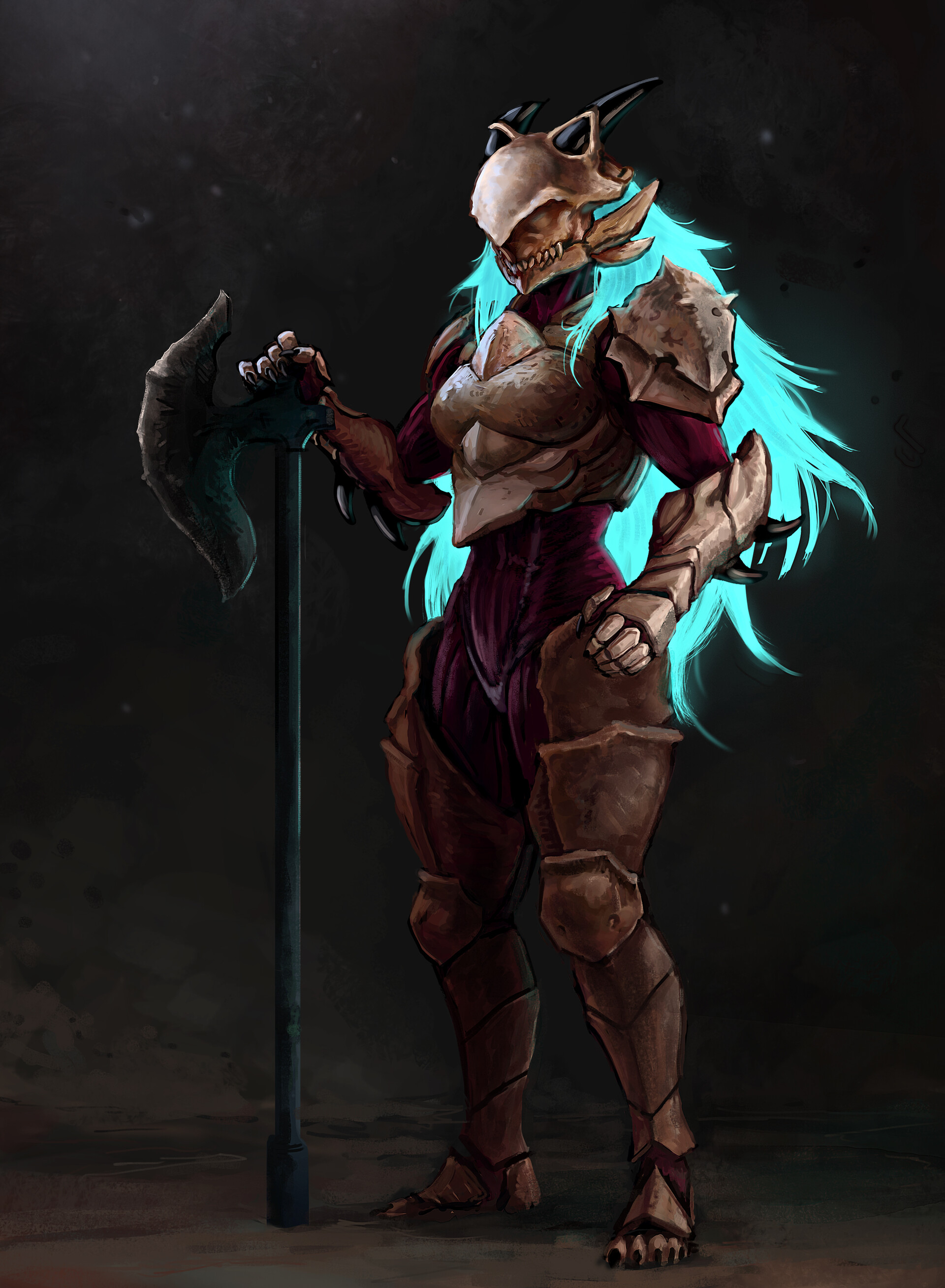 ArtStation - Akheilos Ignis - The Bull Shark