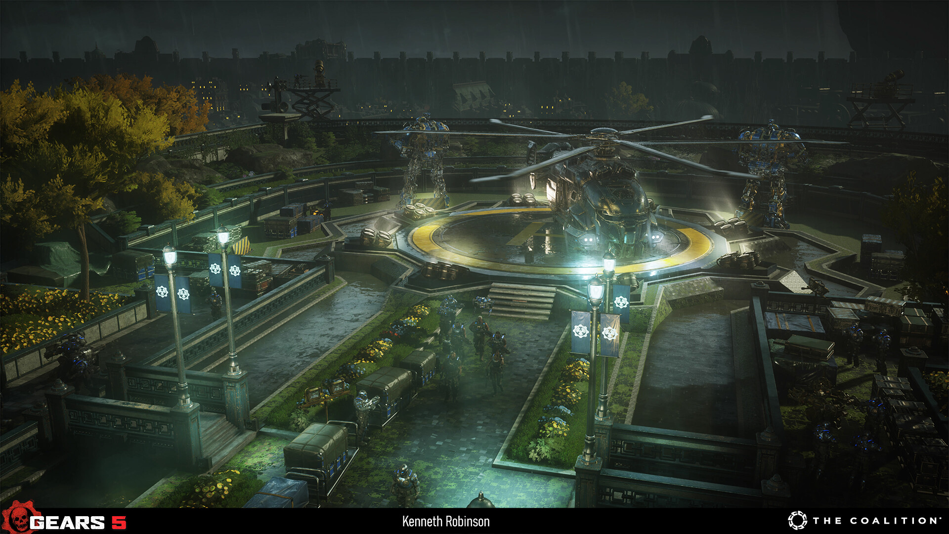 Ken Robinson - Gears 5 - New Ephyra | Day // Night