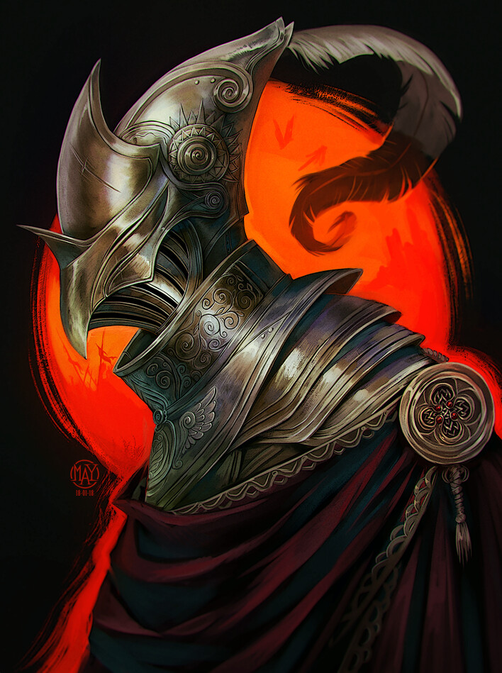 Bird Knight by Maria S. : r/ImaginaryKnights
