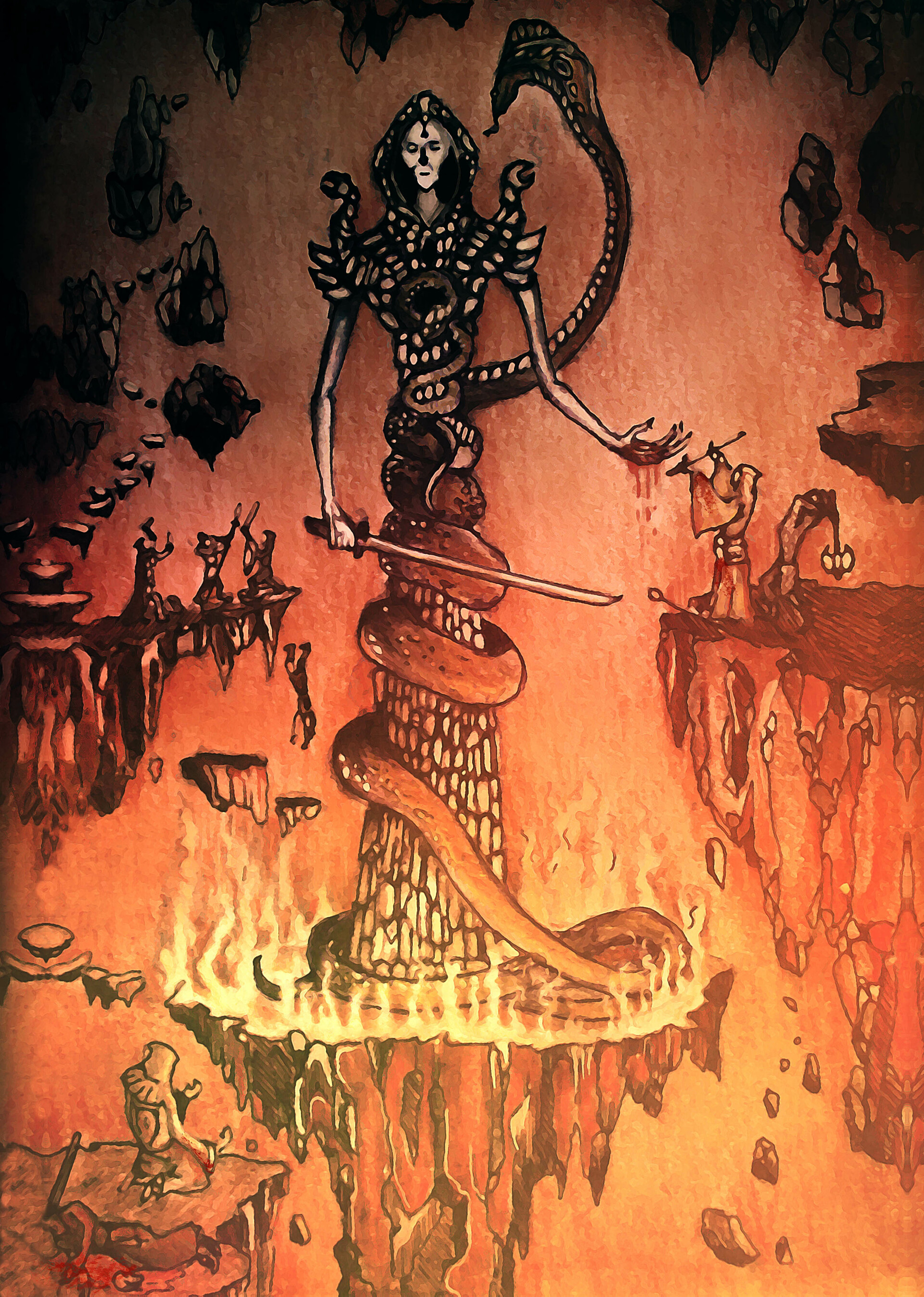 ArtStation - Boethiah - Lady of Betrayal