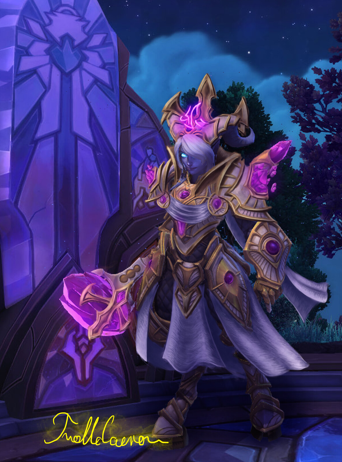 Trolldaeron - High Exarch Yrel