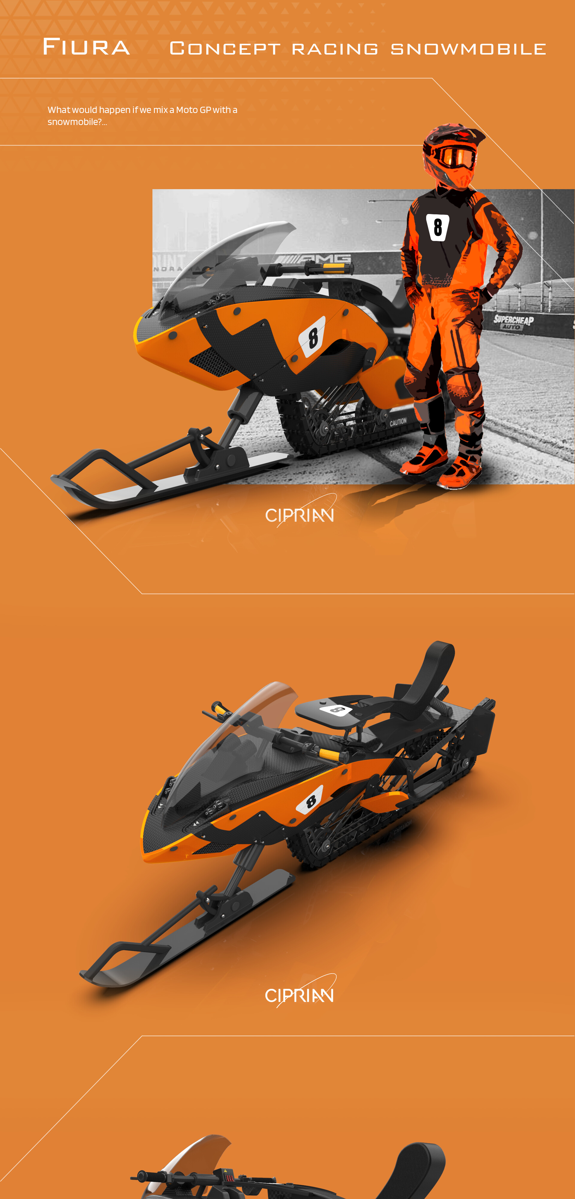 ArtStation - Concept racing snowmobile