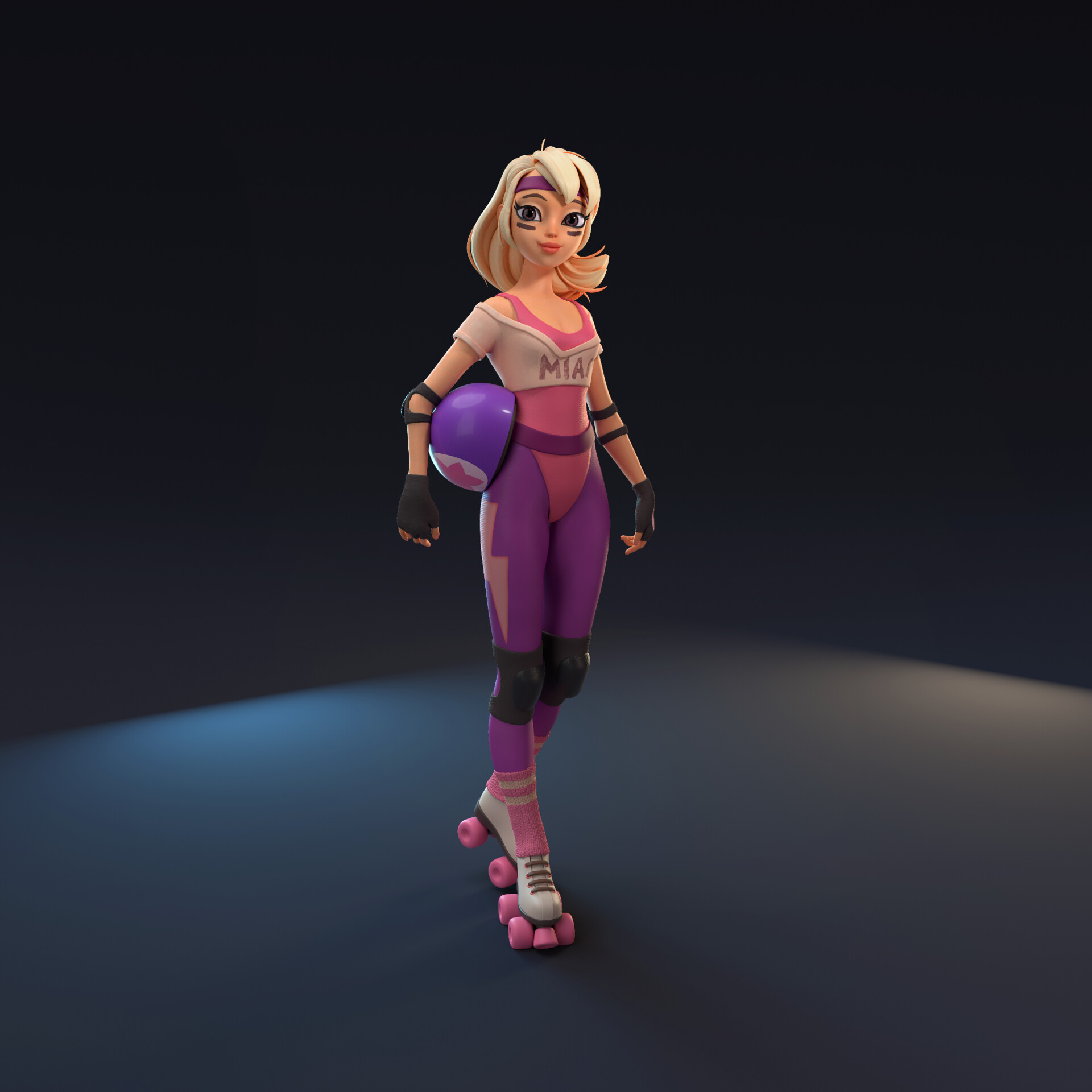 ArtStation - Rollergirl
