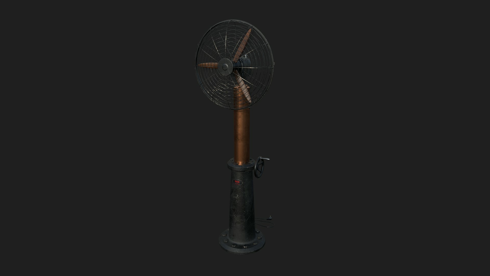 ArtStation - Standing Fan (Industrial Style)