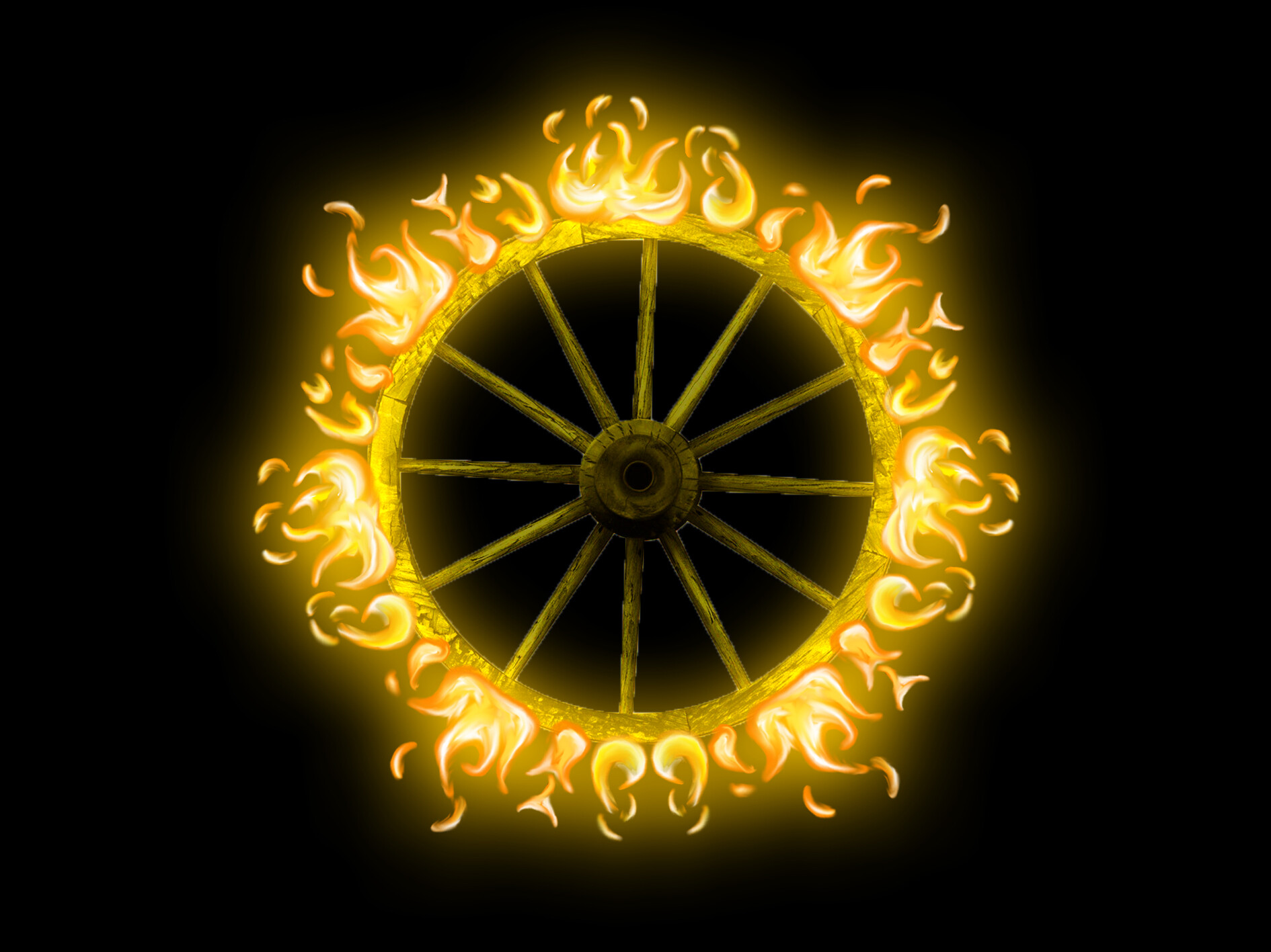 ArtStation - The Fire Wheel (風火輪)