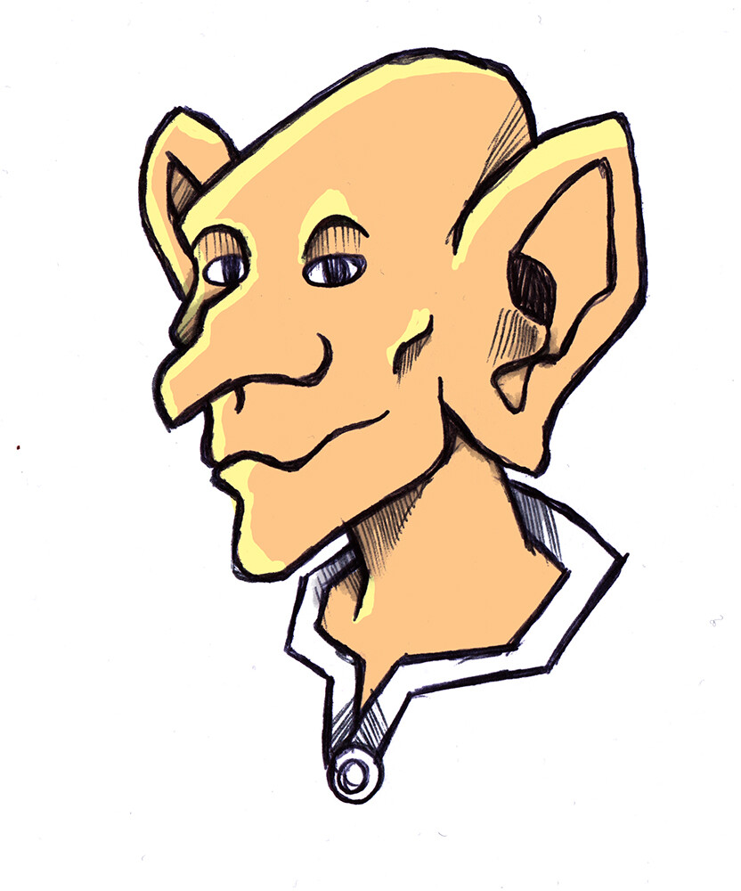 how to draw bfg ears