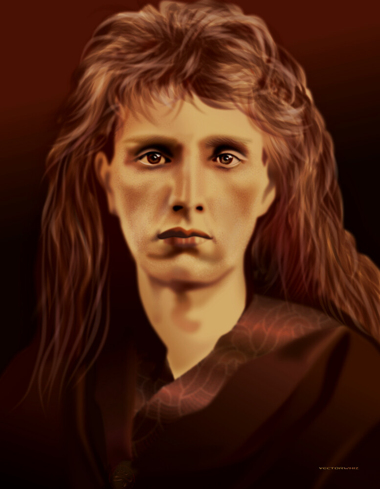 Vector Whiz - Vector portrait of Emma Hardinge Britten