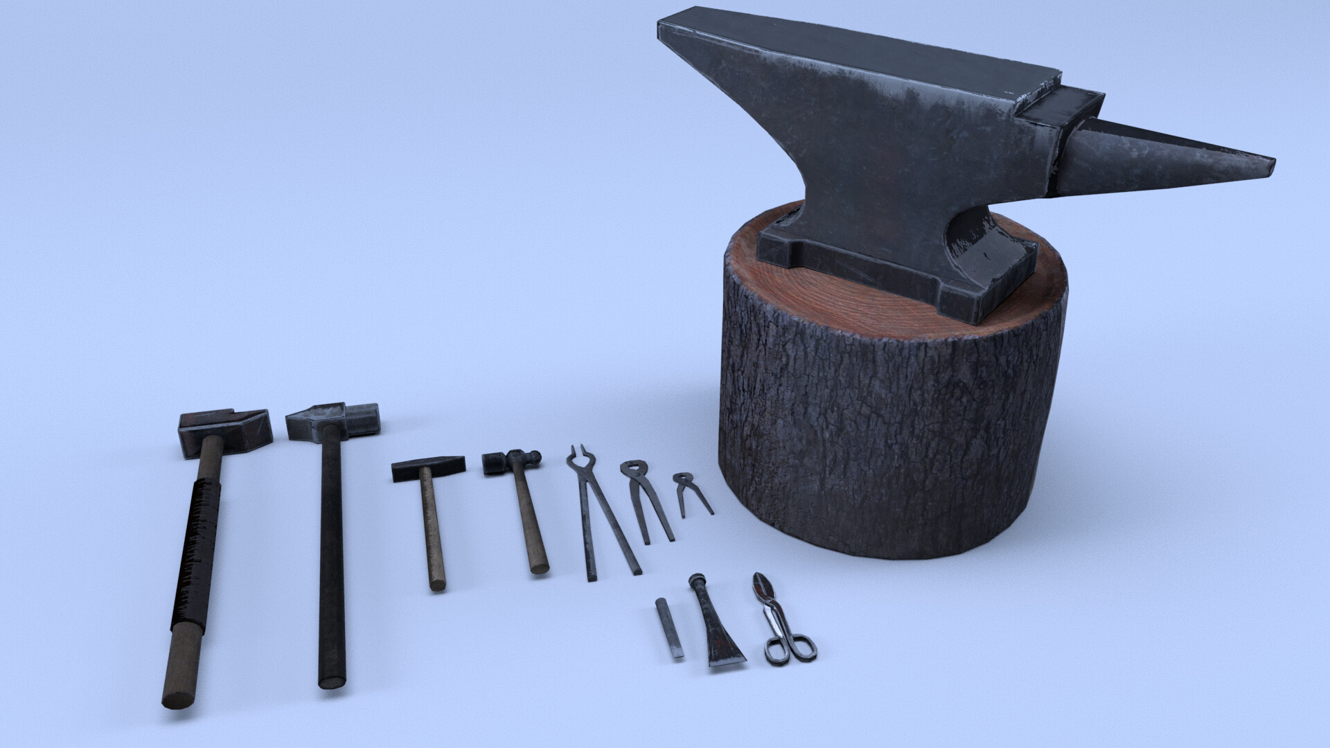 blacksmith tools from undvik