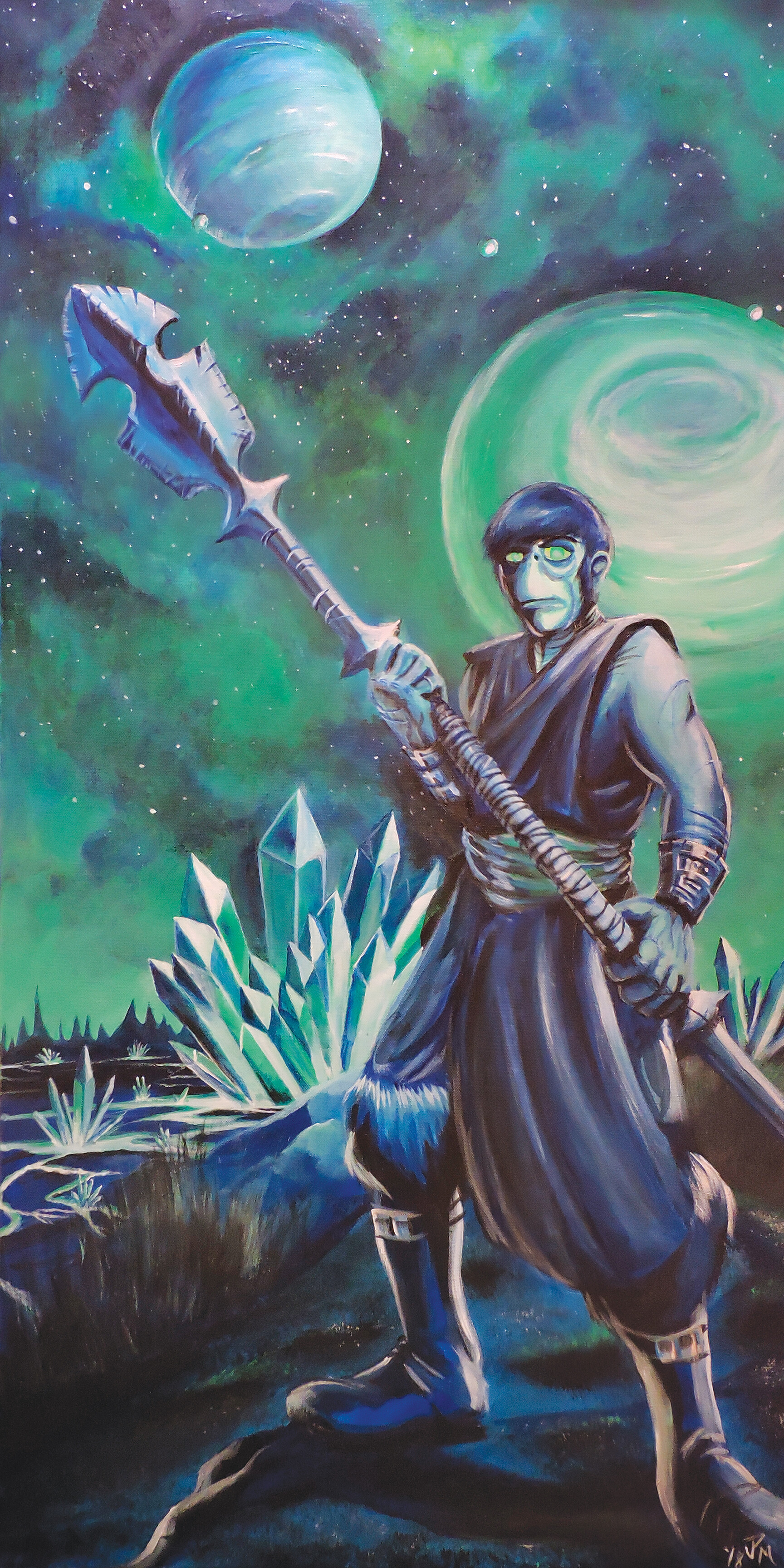 ArtStation - The Star Crystal Fields of Los