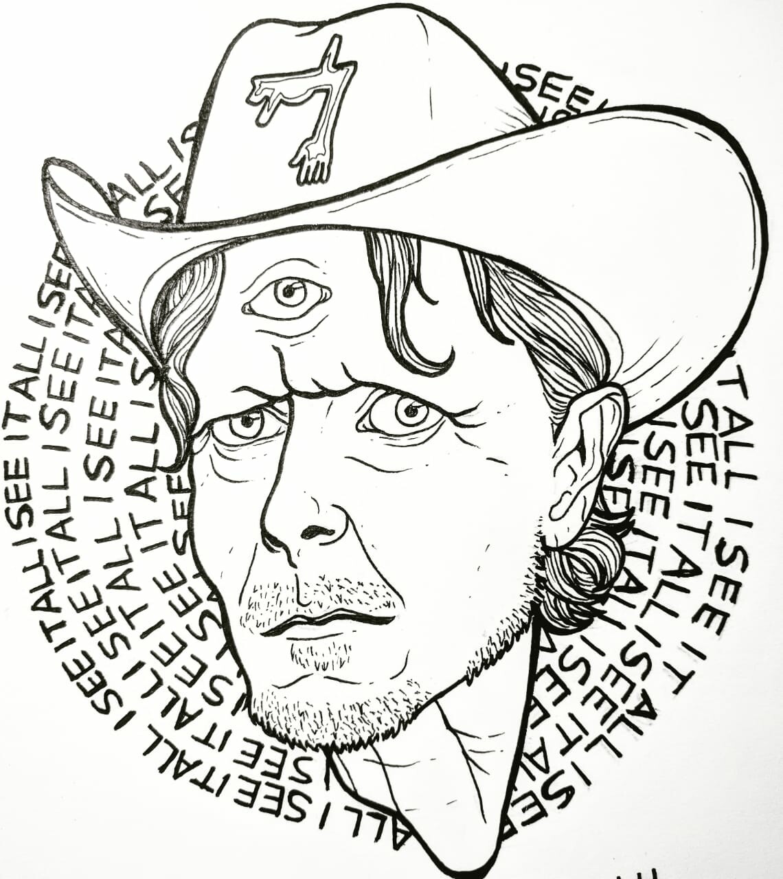 walker texas ranger coloring pages