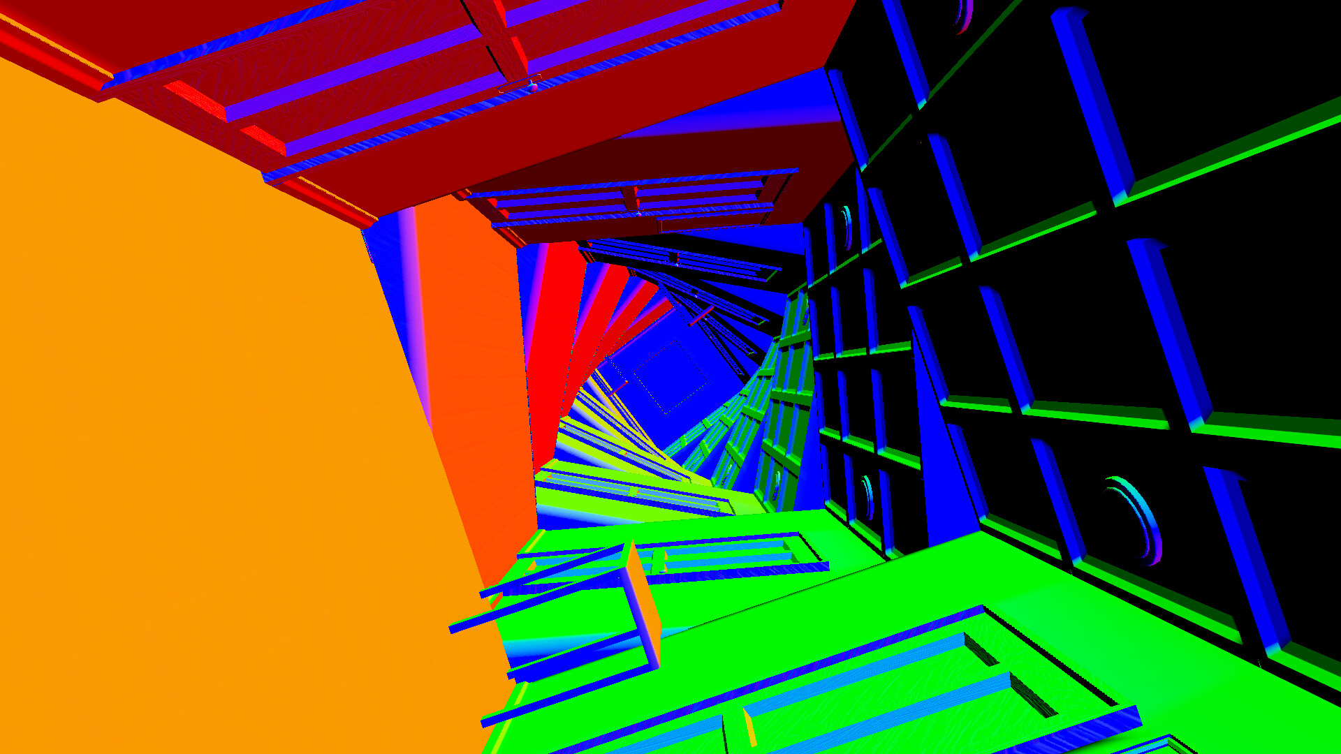 Alejandro Alva - 3D Hallway Window