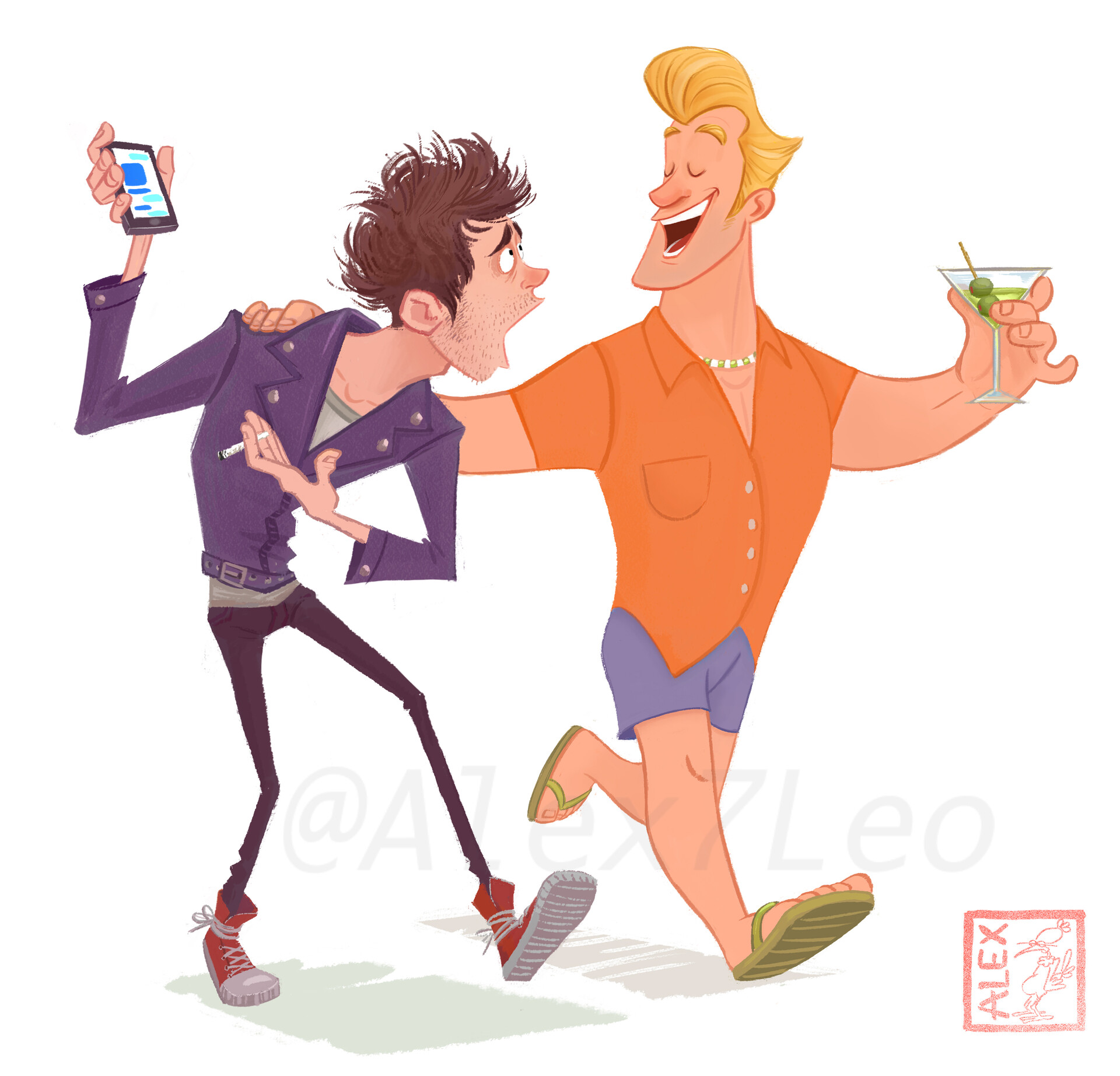 ArtStation - ''Can you Believe What she just told me