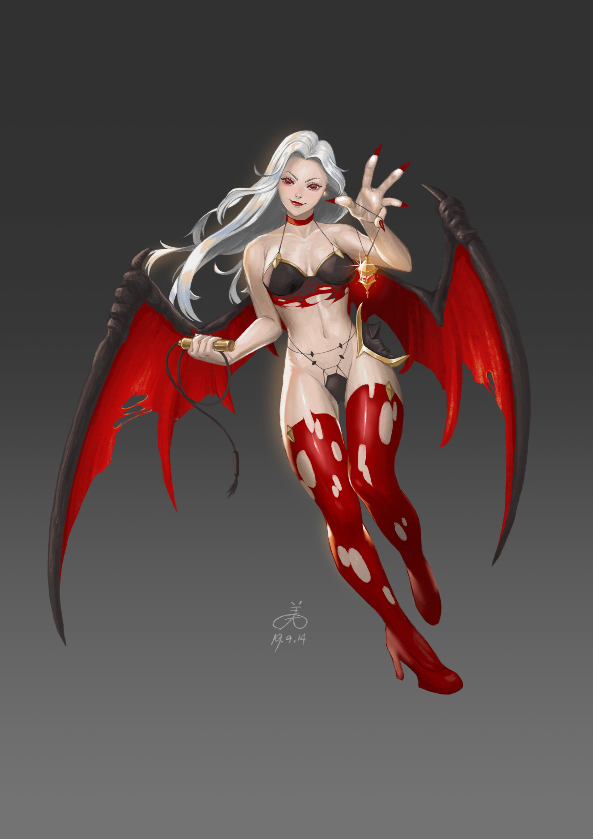 ArtStation - Deadly sins - Asmodeus(Lust), 7대 죄악 - 색욕
