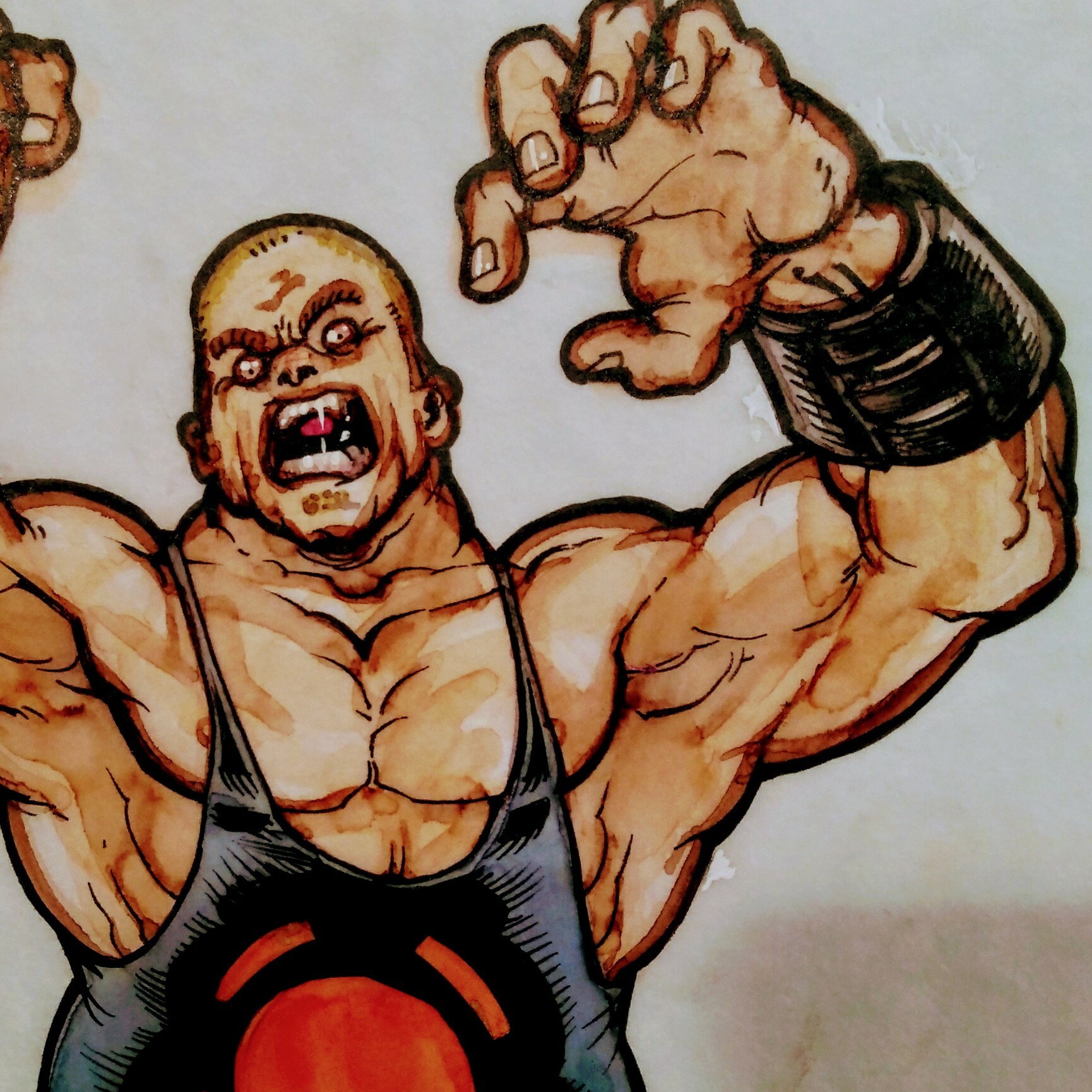 ArtStation - Wrestler Concept