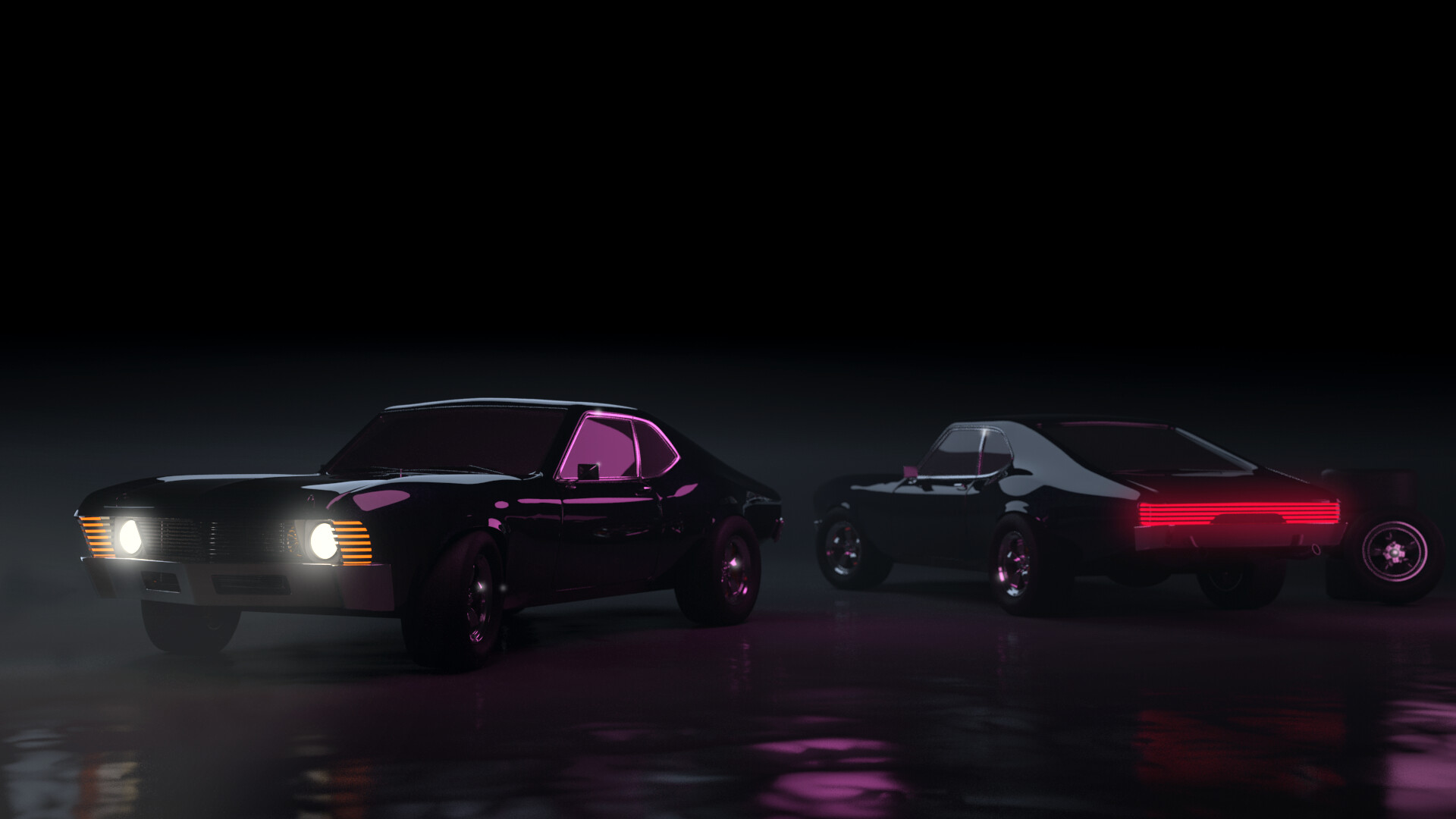 ArtStation - Chevrolet Nova Custom