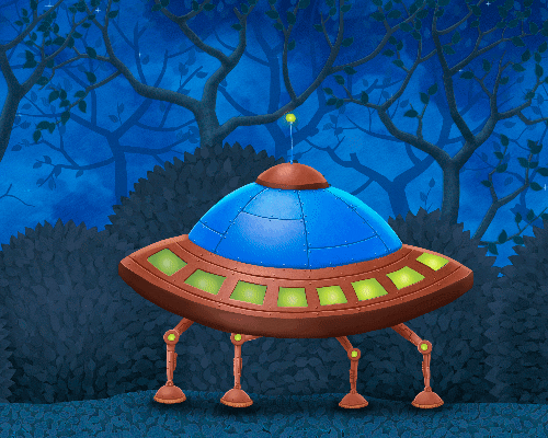ufo animation