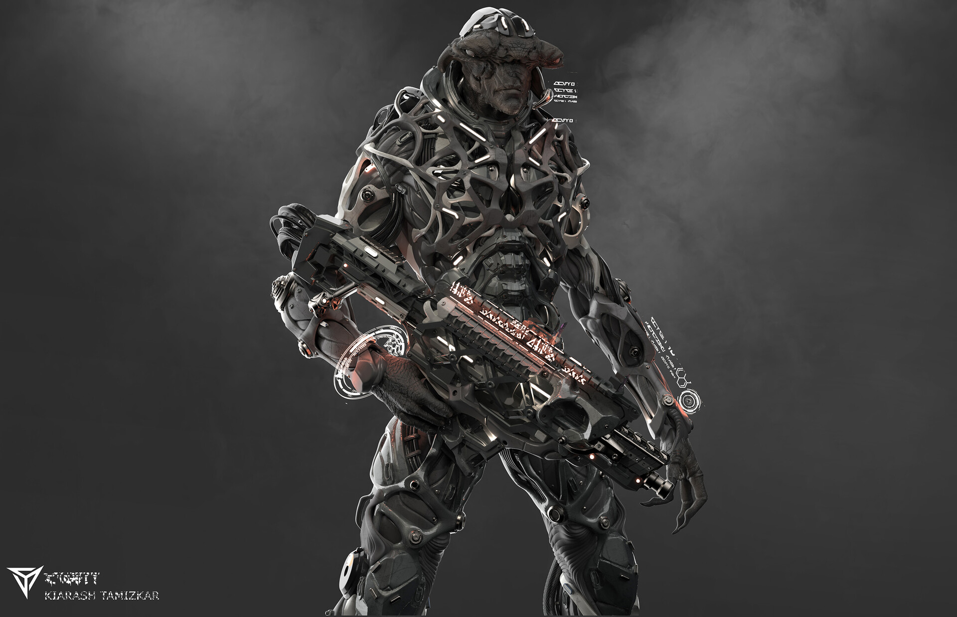 ArtStation - nomad, the alien ranger