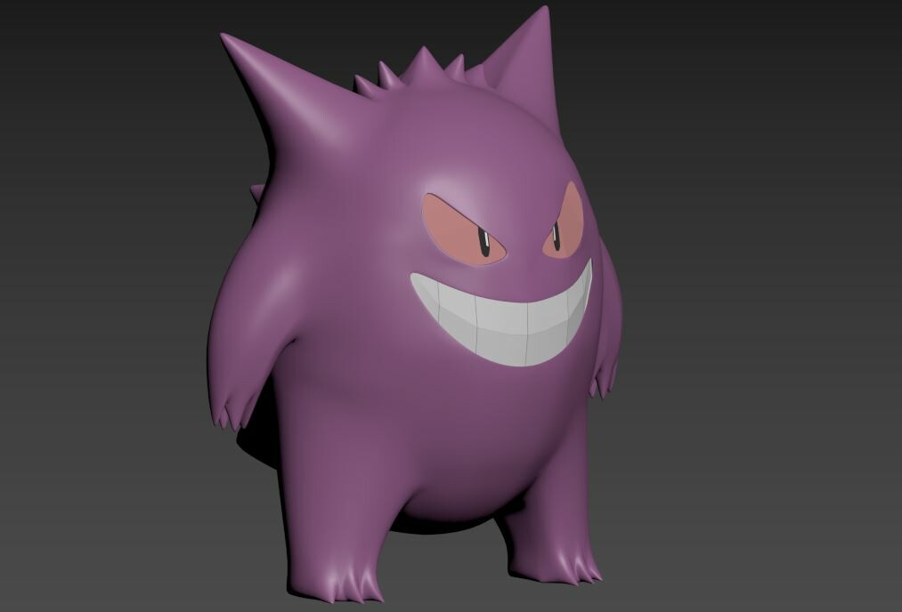 ArtStation - Gengar 3D Model