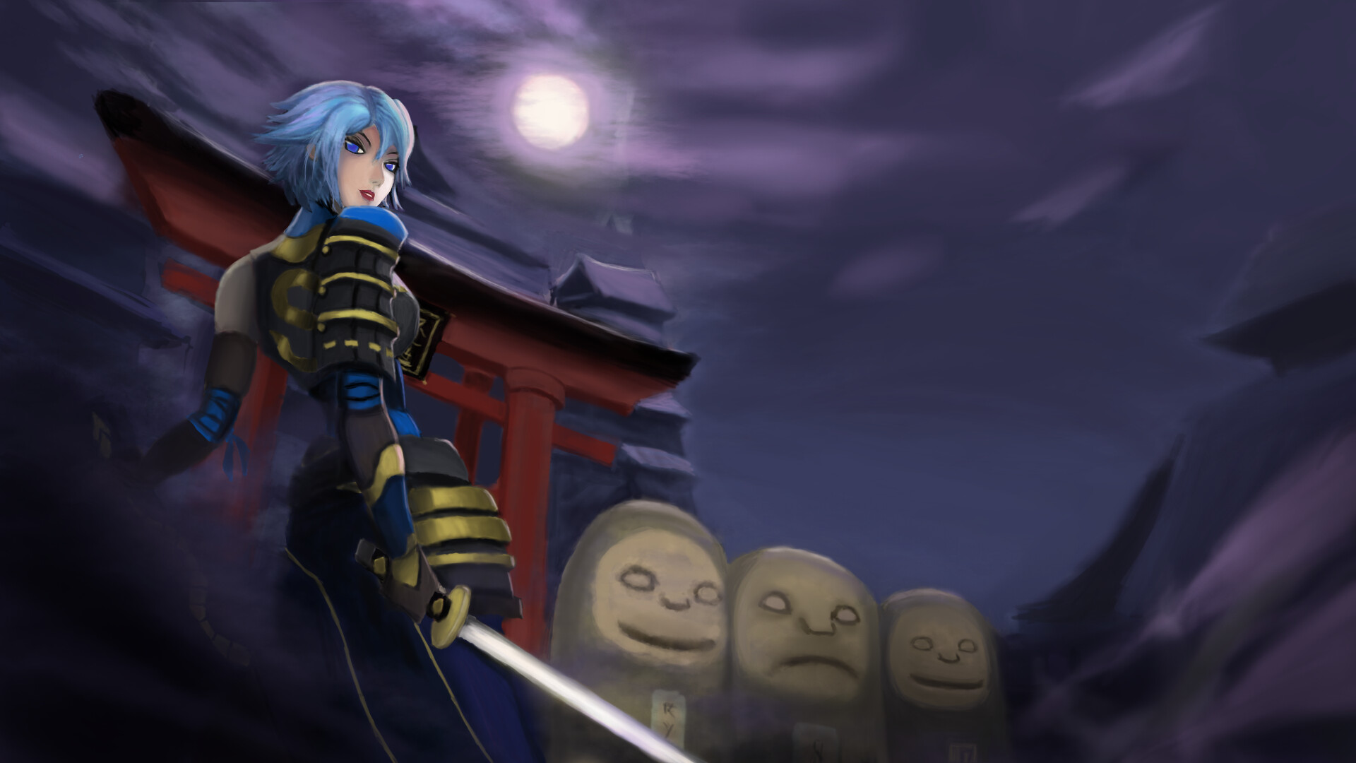 ArtStation - Splash art and poster for game project