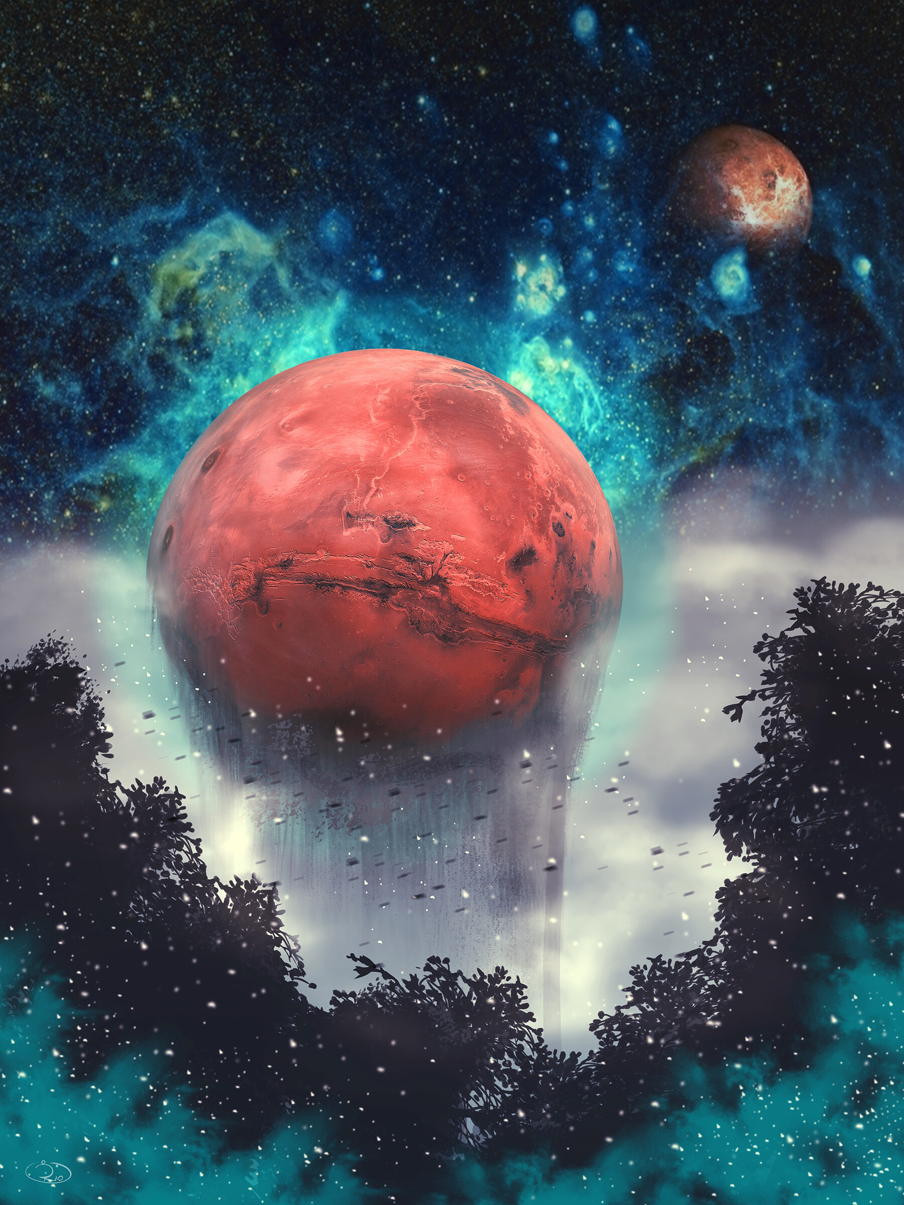 ArtStation - The rising moons