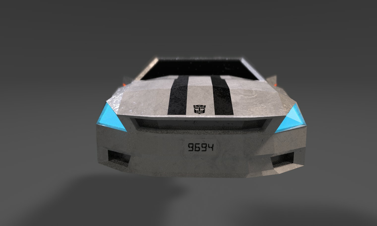 ArtStation - 3D Car model - Low poly
